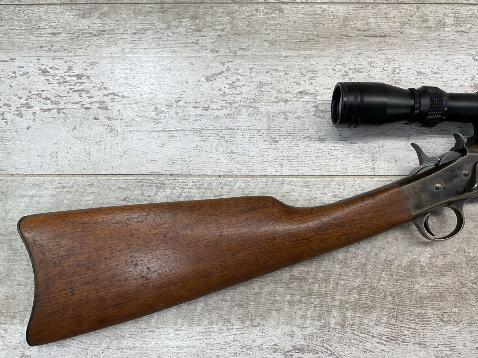 REMINGTON MODEL 4 TAKEDOWN ROLLING BLOCK .17 MACH 2 SINGLE SHOT RIFLE W ...