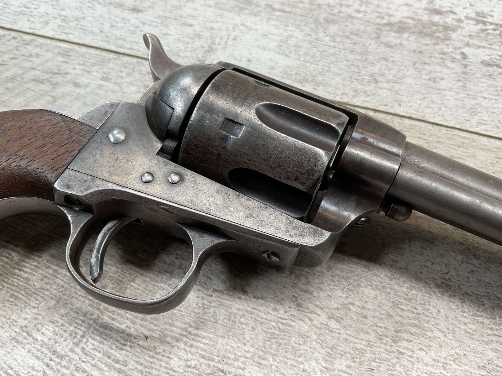 COLT SA ARMY MODEL 1873 PEACEMAKER .45 CAVALRY REVOLVER, VERY RARE ...