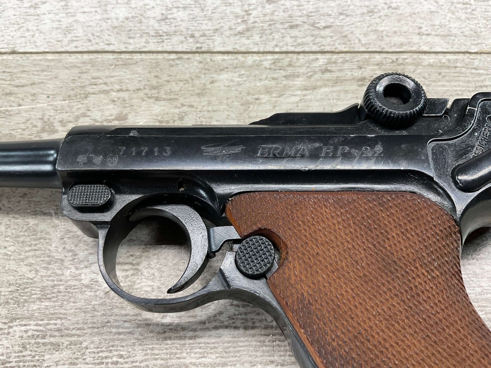 ERMA EP 22 .22LR SEMI AUTO PISTOL - Checkpoint Charlie's