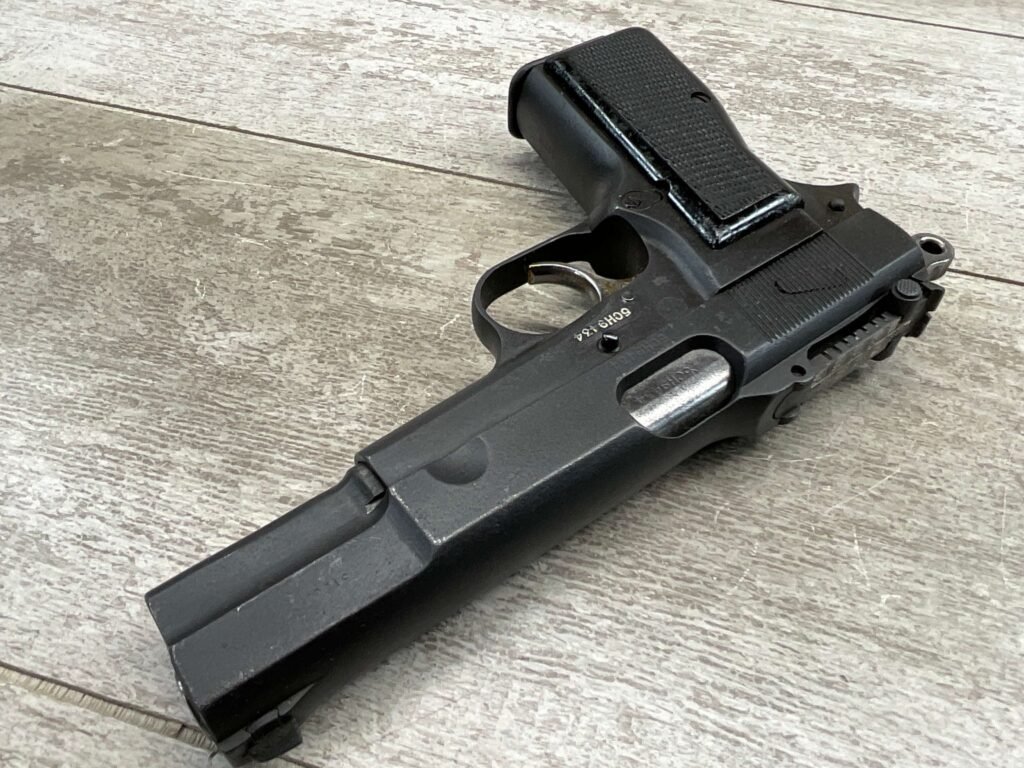 INGLIS CHINESE HI POWER (MK I*) W/ORIGINAL WOODEN STOCK - Checkpoint ...