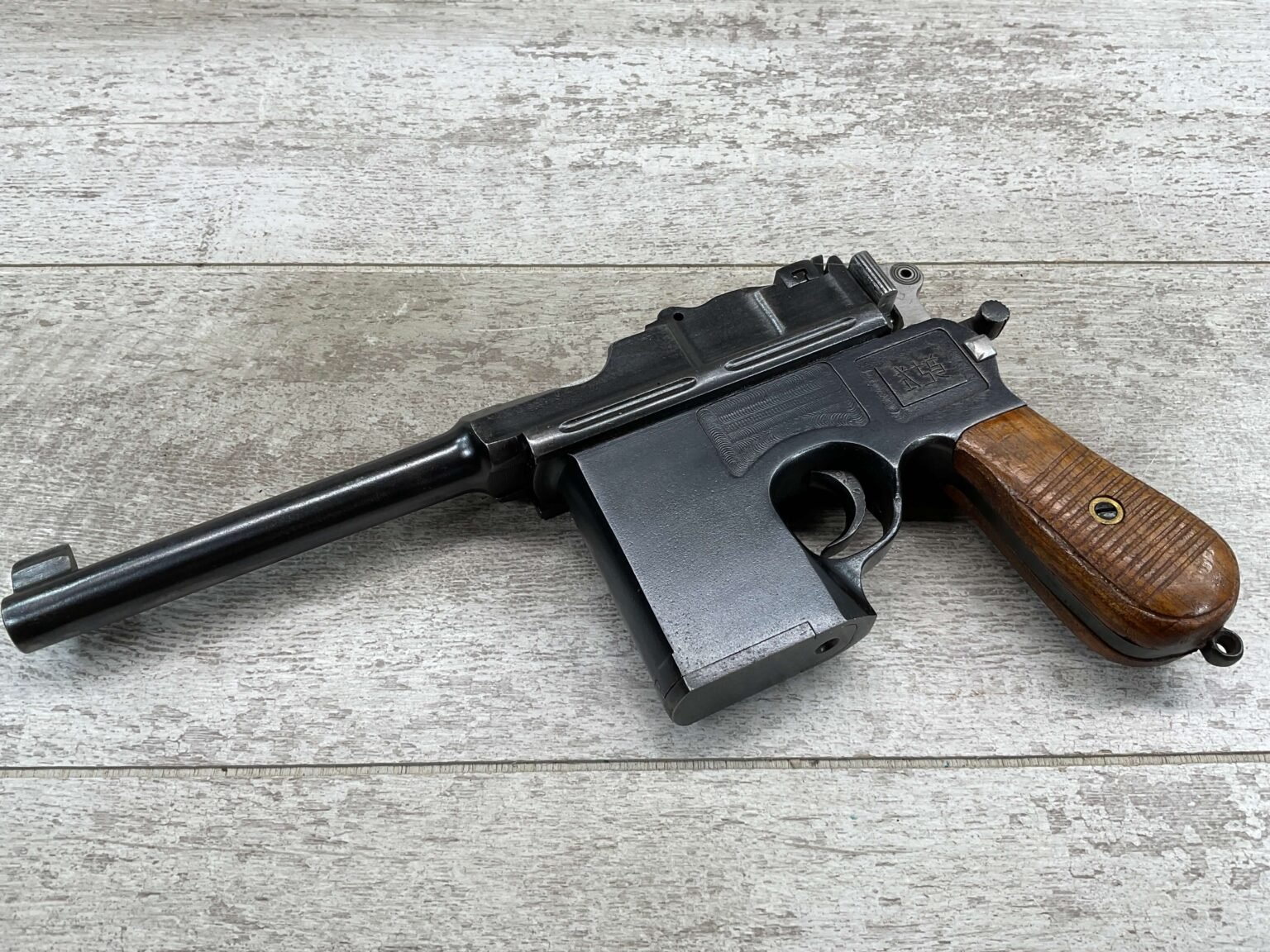 SHANXI CHINESE TYPE 17 C96 BROOMHANDLE .45ACP PISTOL - Checkpoint Charlie's