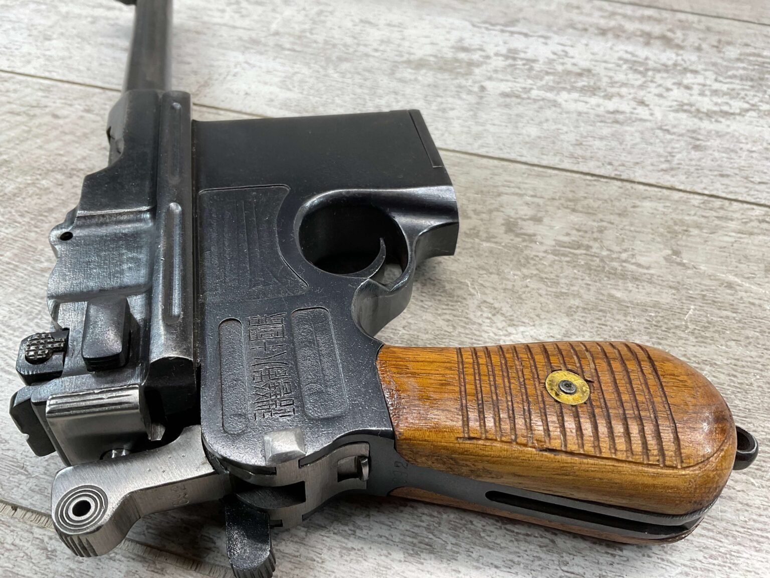 SHANXI CHINESE TYPE 17 C96 BROOMHANDLE .45ACP PISTOL - Checkpoint Charlie's