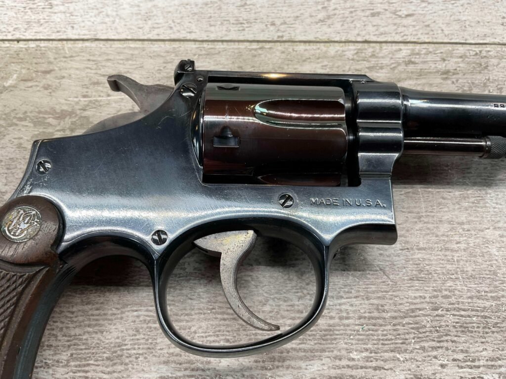 SMITH & WESSON S&W K-22 OUTDOORSMAN 1ST MODEL .22LR DA REVOLVER ...