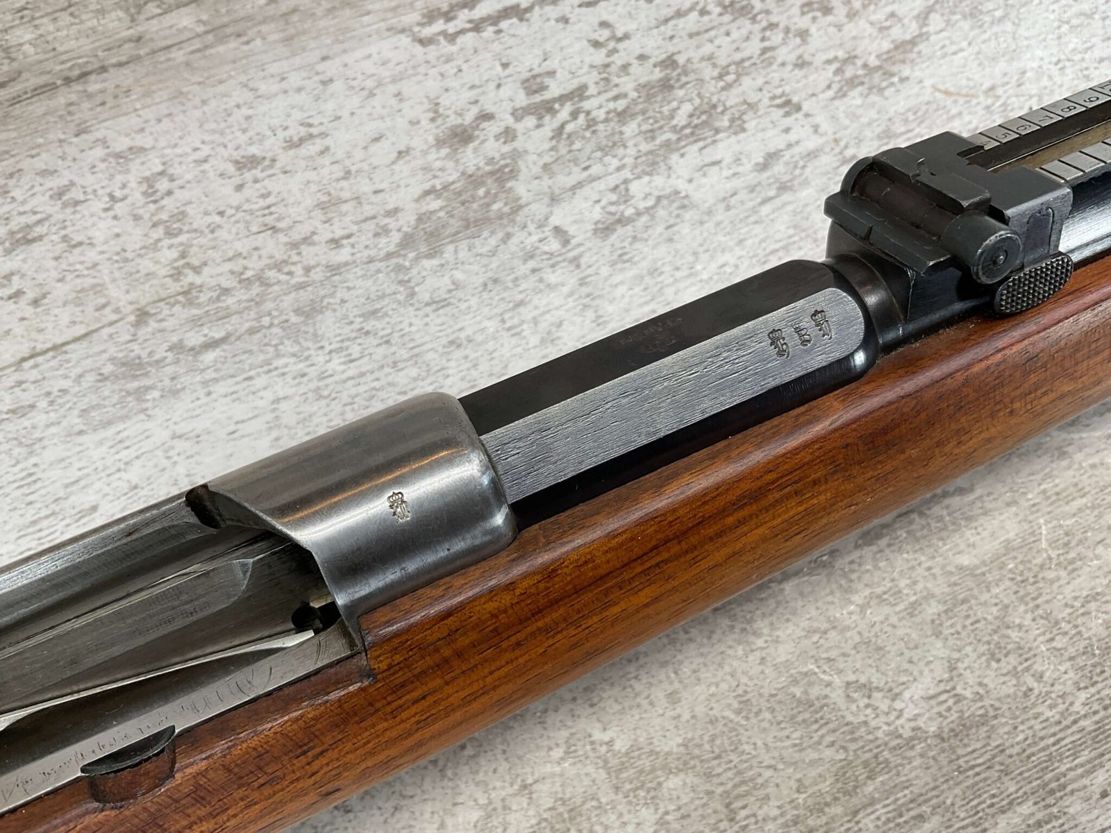 SPANDAU MAUSER 1888 M71/84 RIFLE RARE & MINTY - Checkpoint Charlie's
