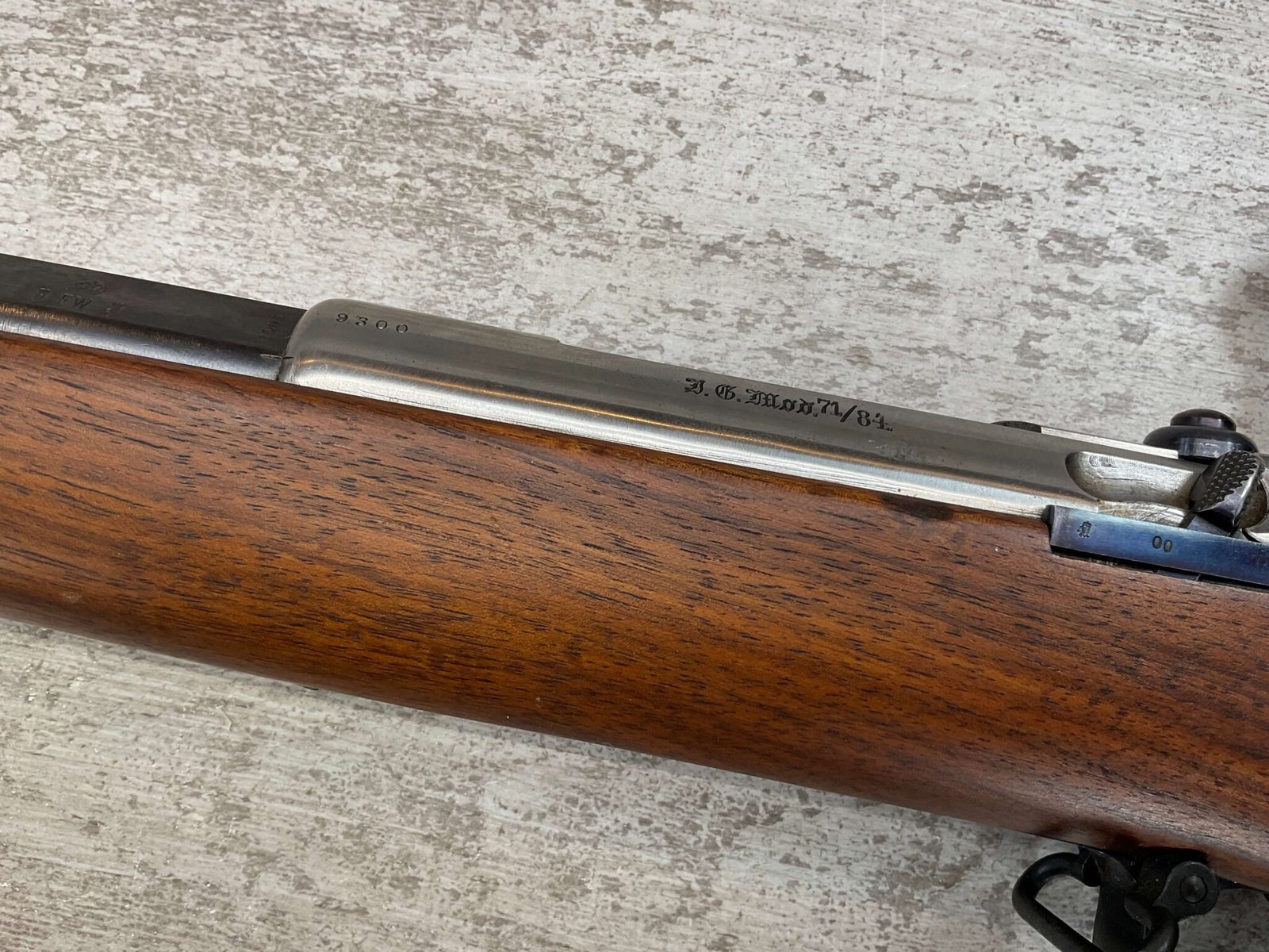 SPANDAU MAUSER 1888 M71/84 RIFLE RARE & MINTY - Checkpoint Charlie's