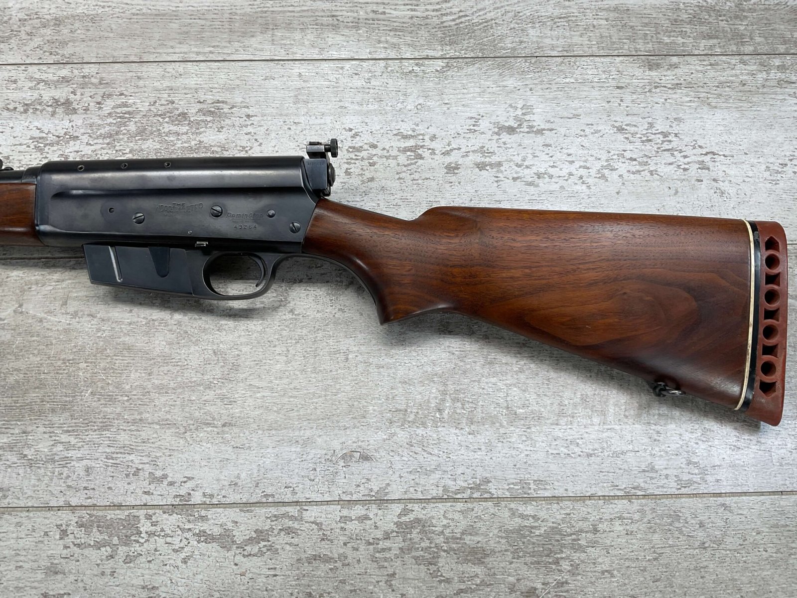 REMINGTON WOODMASTER MODEL 81 300 SAVAGE SEMI AUTO RIFLE, MINTY ...