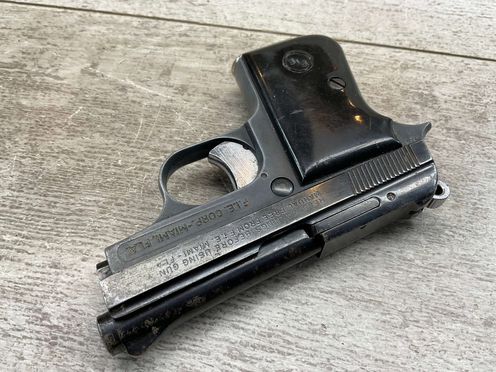 FIE CORP TITAN .25 AUTO POCKET PISTOL - Checkpoint Charlie's