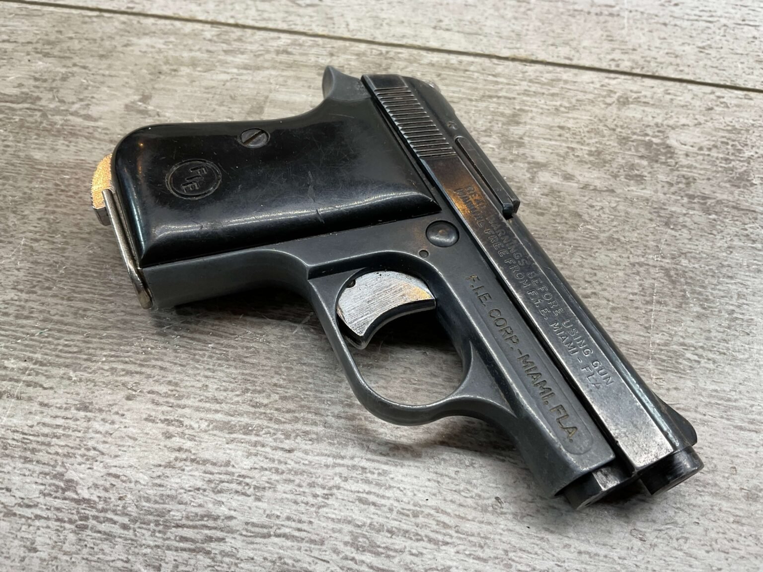 FIE CORP TITAN .25 AUTO POCKET PISTOL - Checkpoint Charlie's