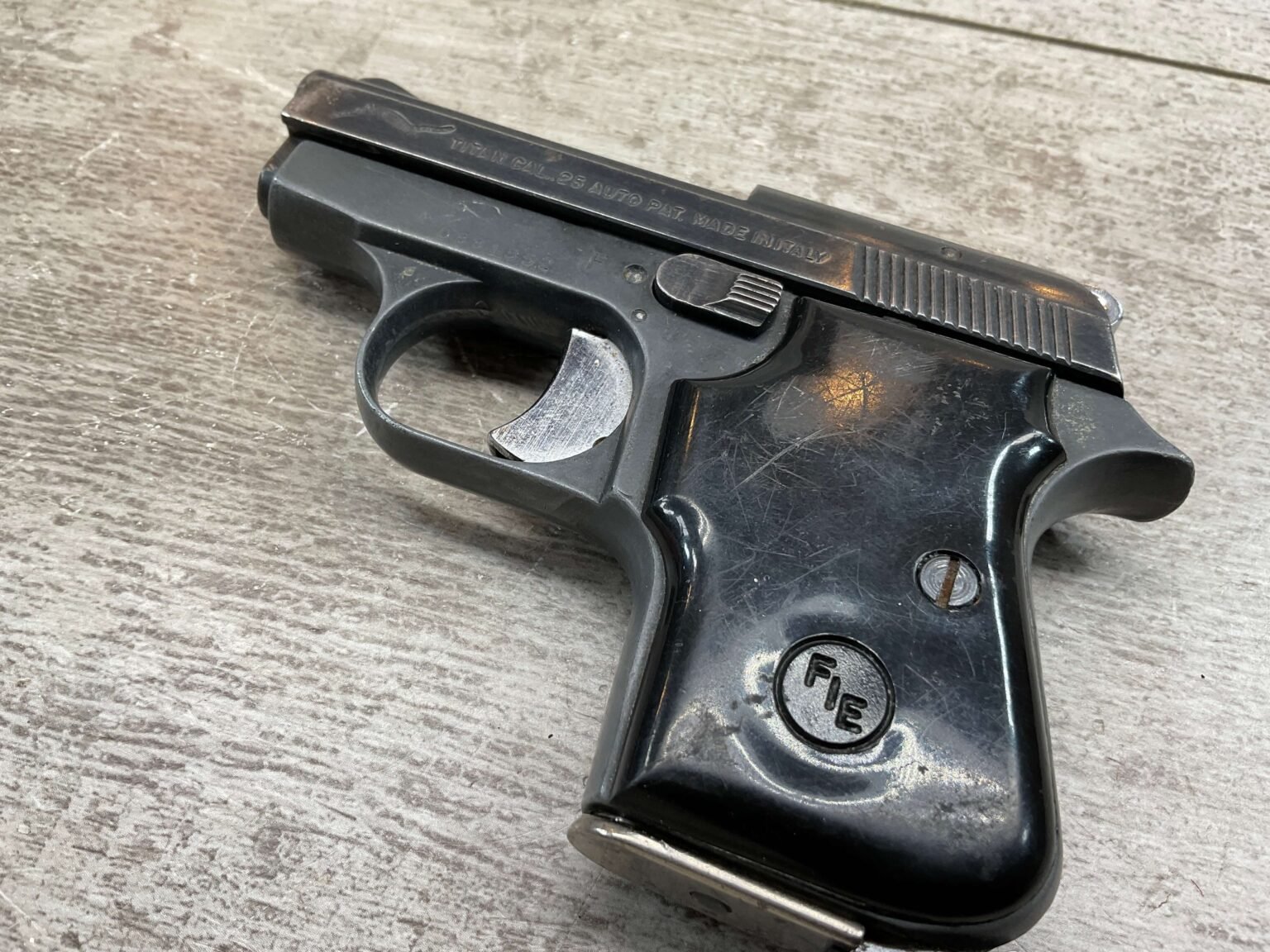 FIE CORP TITAN .25 AUTO POCKET PISTOL - Checkpoint Charlie's