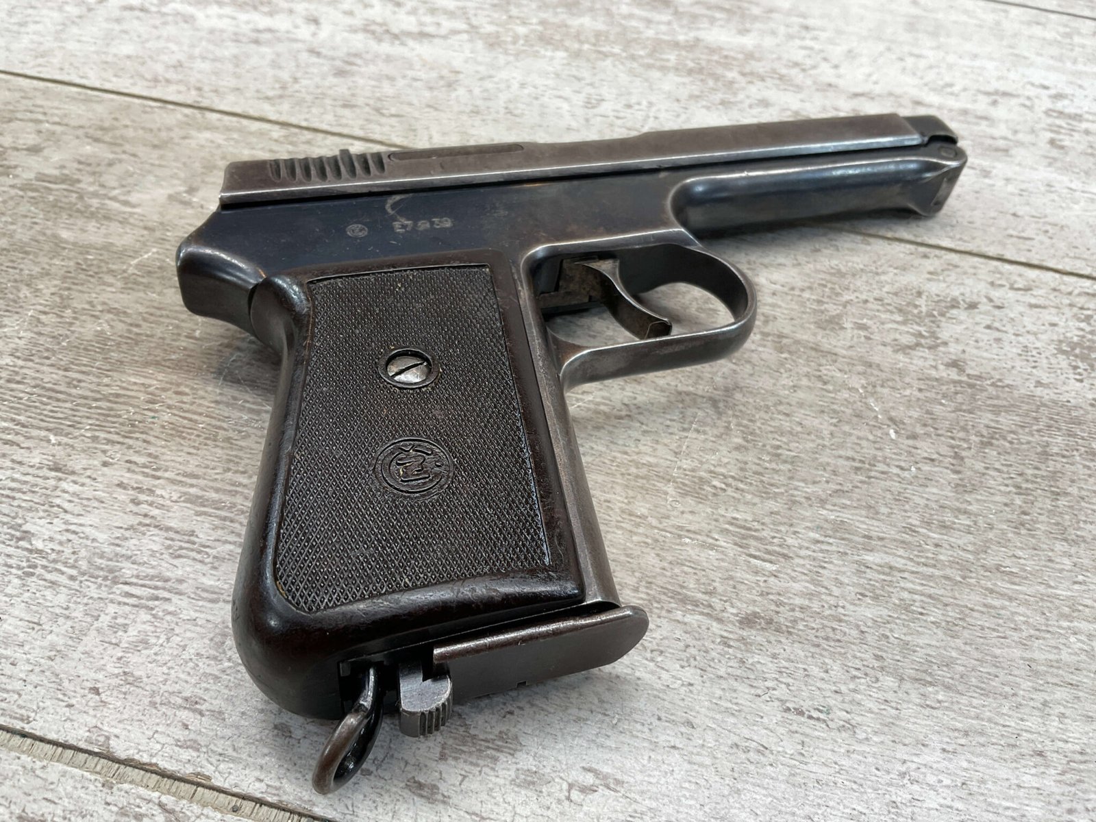 CZ VZ 38 (MODEL 39T) .380ACP SEMI AUTO PISTOL - Checkpoint Charlie's