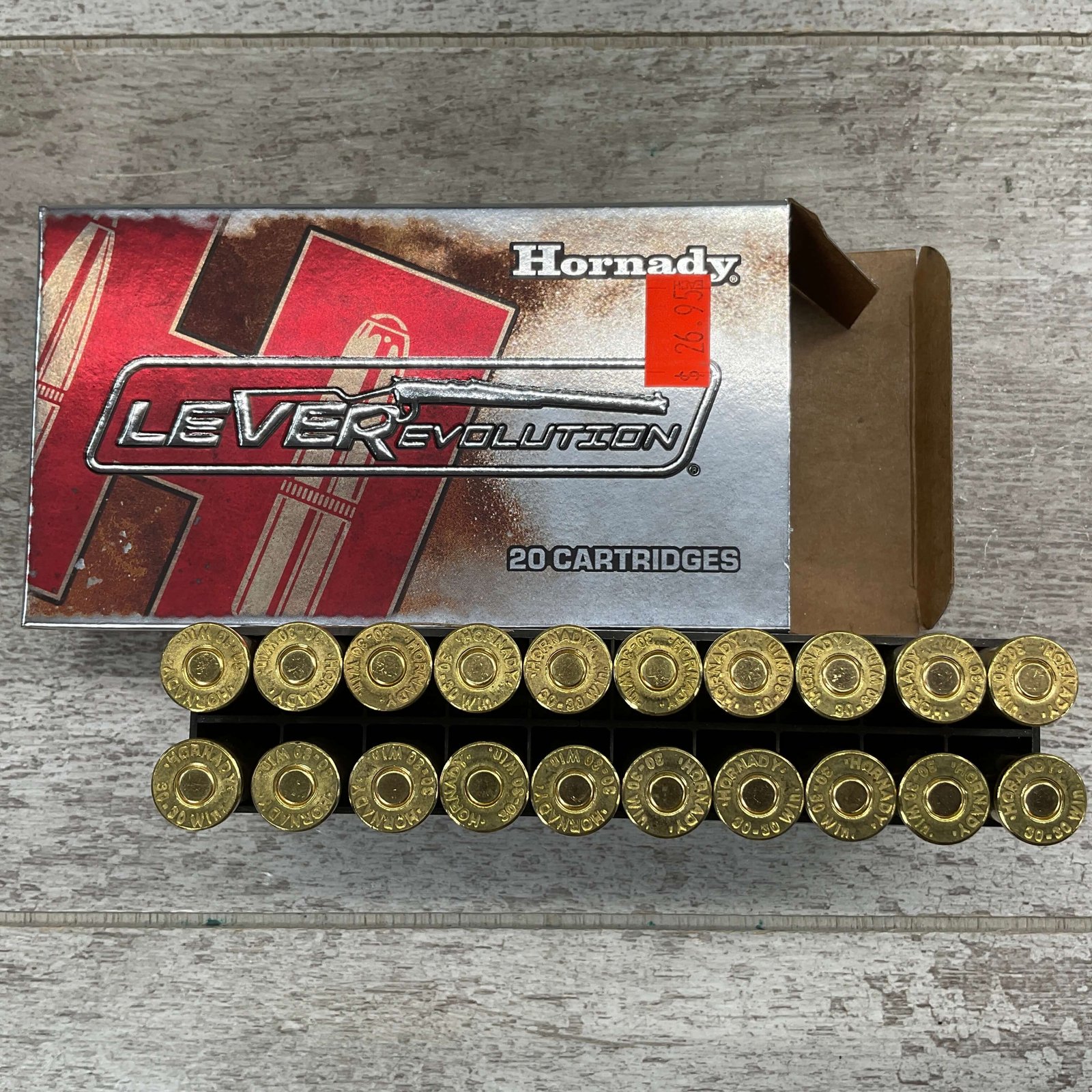 HORNADY LEVEREVOLUTION 30-30 WIN. 160 GR. FTX, FULL BOX - Checkpoint ...