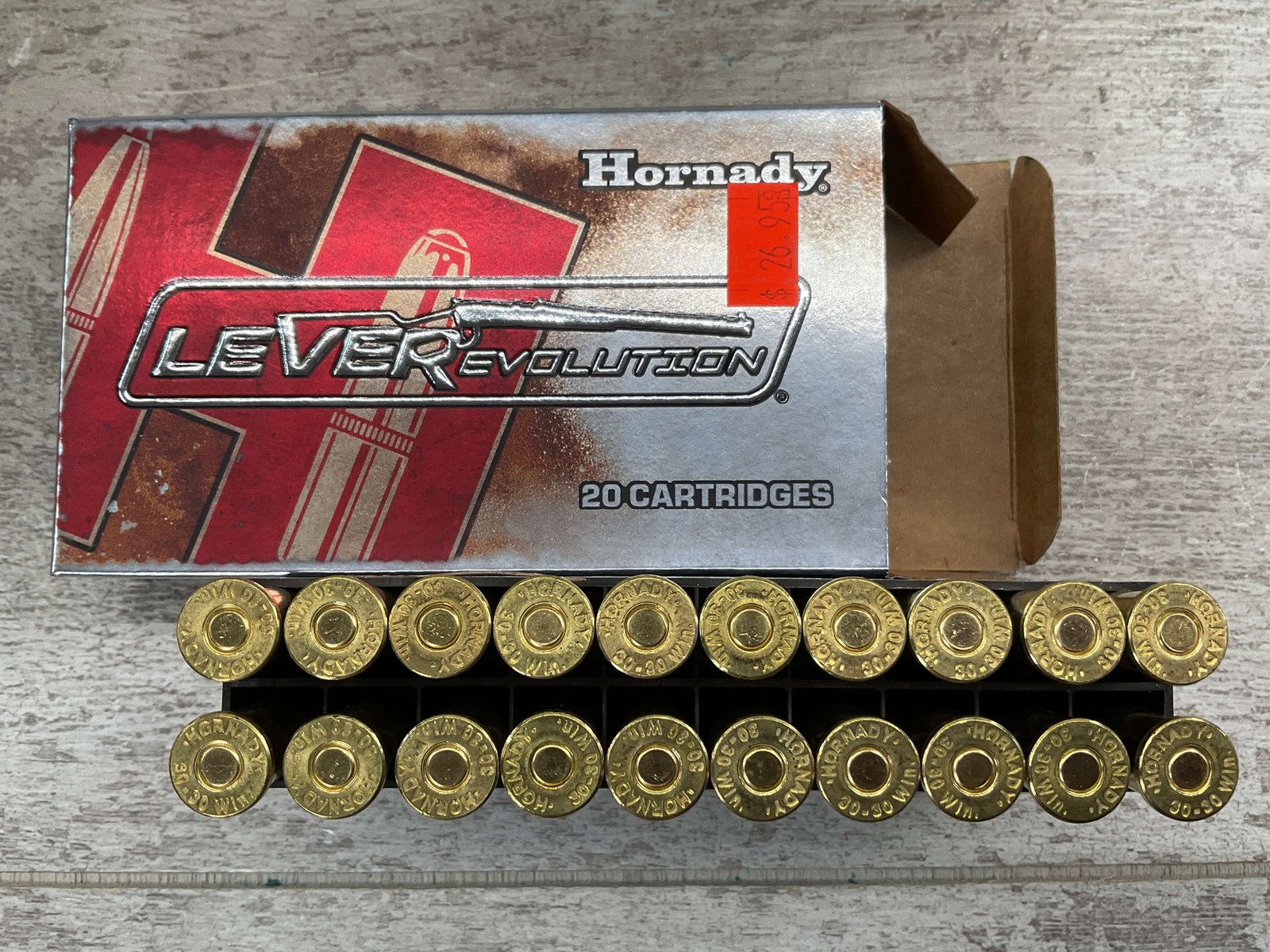 HORNADY LEVEREVOLUTION 30-30 WIN. 160 GR. FTX, FULL BOX - Checkpoint ...