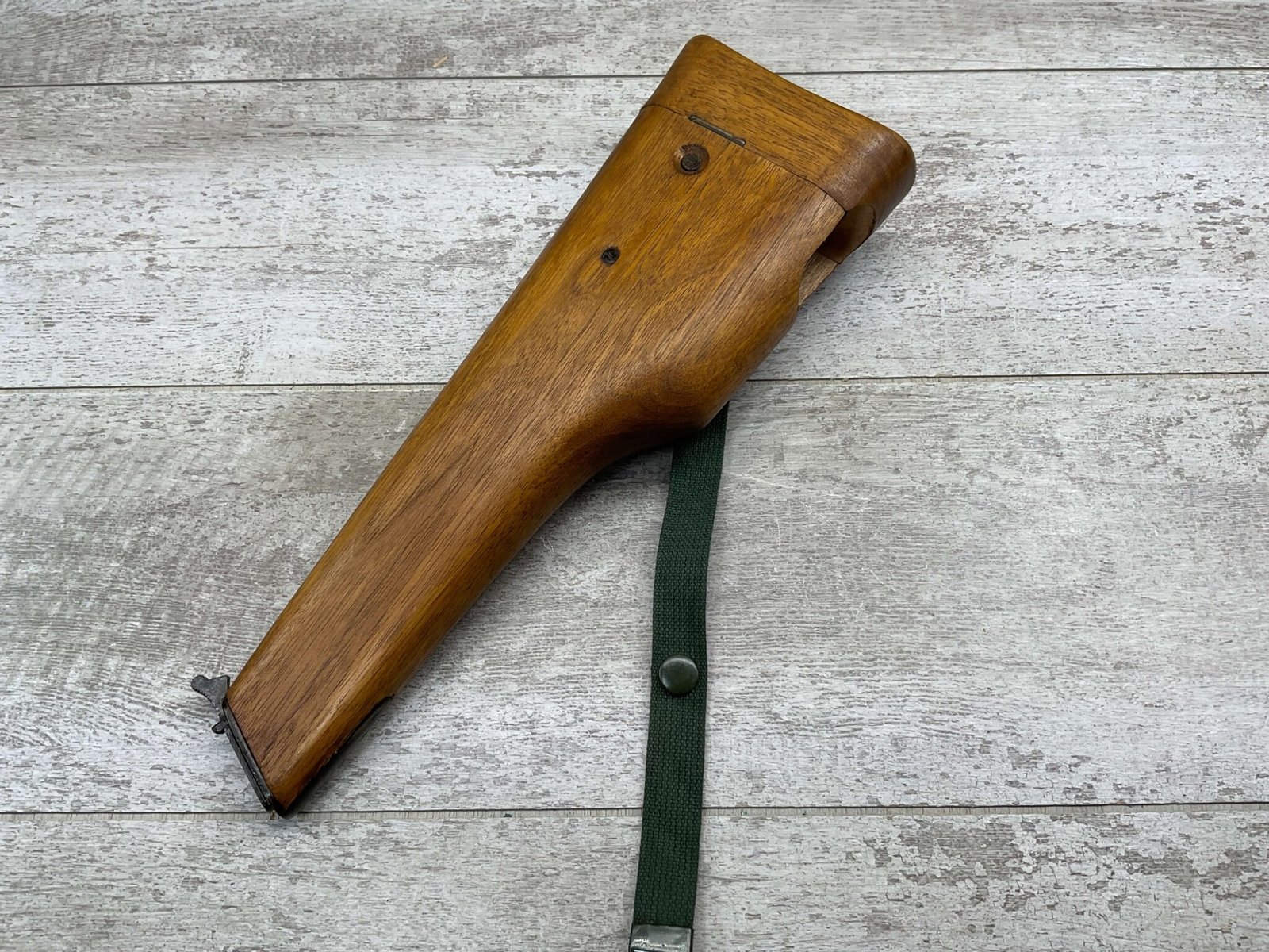 REPRODUCTION INGLIS MK1 BROWNING HI POWER PISTOL HOLSTER/STOCK ...