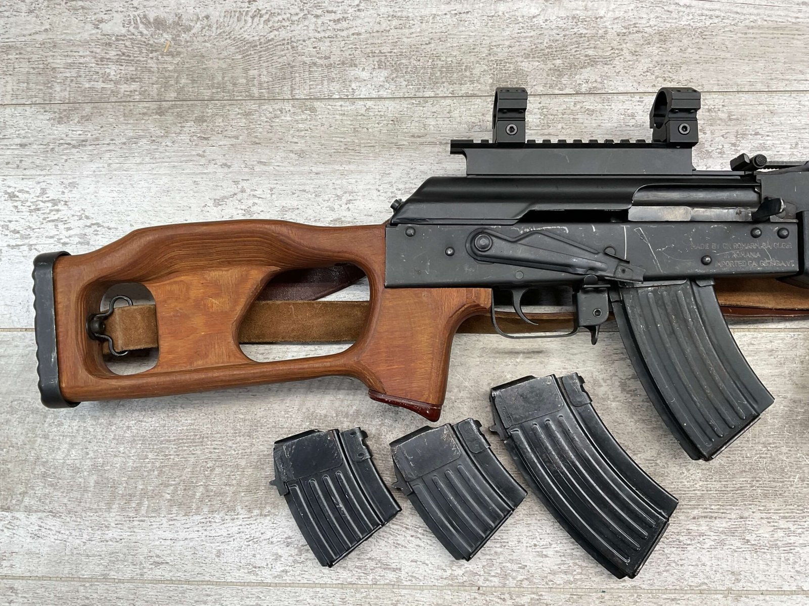 ROMARM CUGIR WASR-10 SINGLE STACK AK47 7.62X39 SEMI AUTO RIFLE