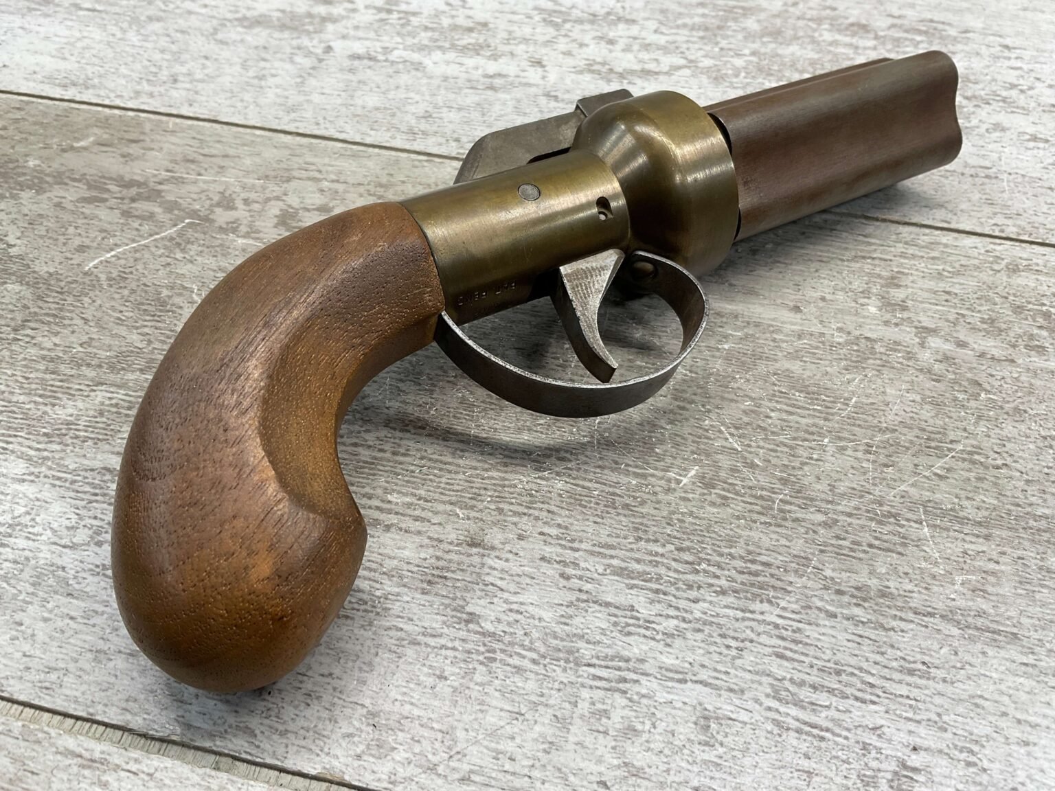 CMC 4-SHOT .36 CAL PERCUSSION PEPPERBOX REVOLVER - Checkpoint Charlie's
