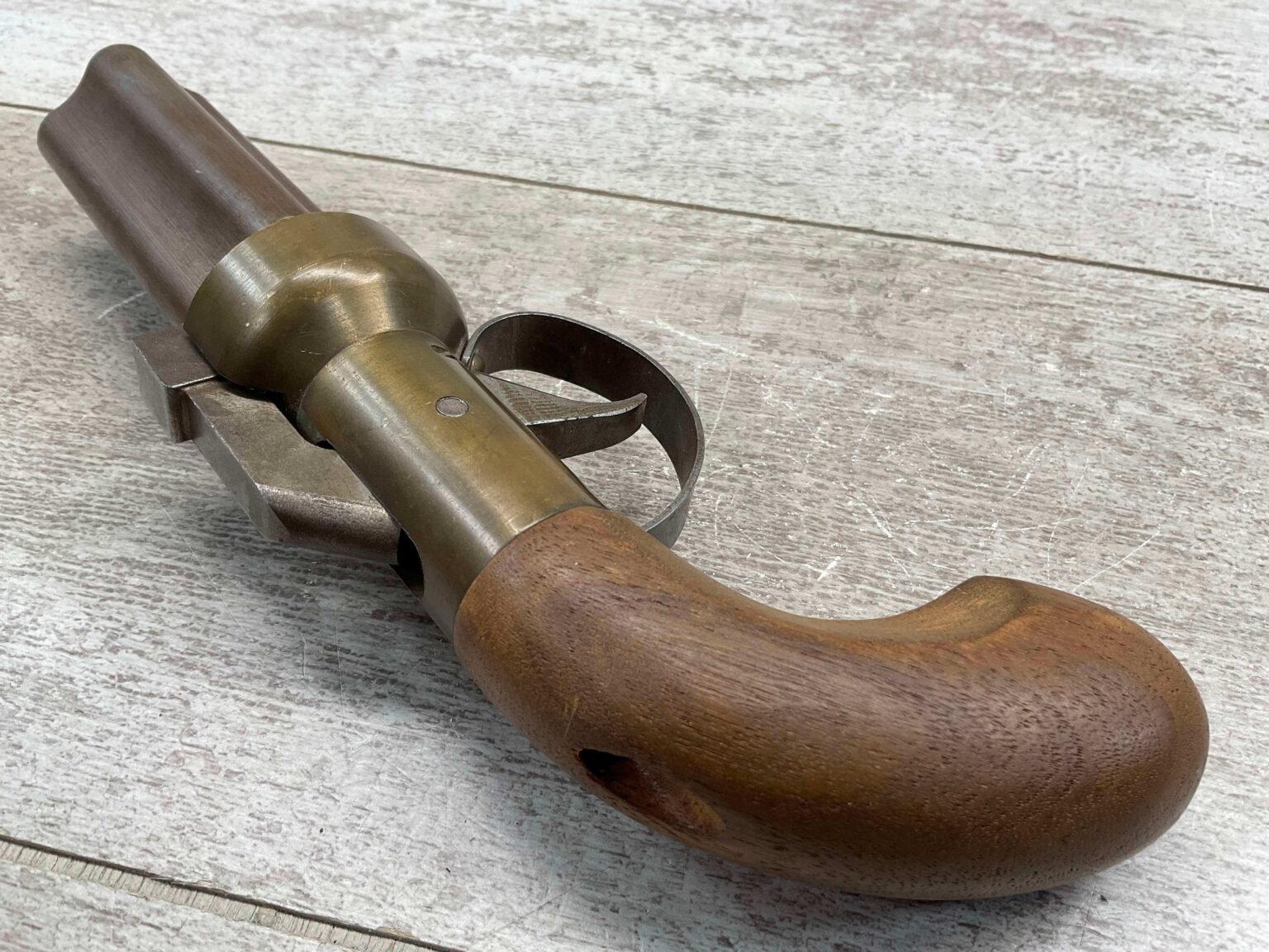 CMC 4-SHOT .36 CAL PERCUSSION PEPPERBOX REVOLVER - Checkpoint Charlie's