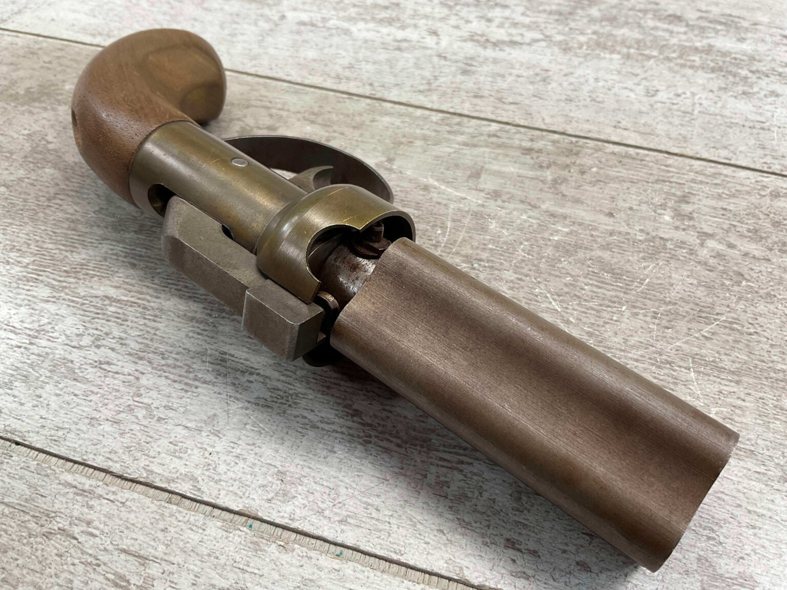 CMC 4-SHOT .36 CAL PERCUSSION PEPPERBOX REVOLVER - Checkpoint Charlie's