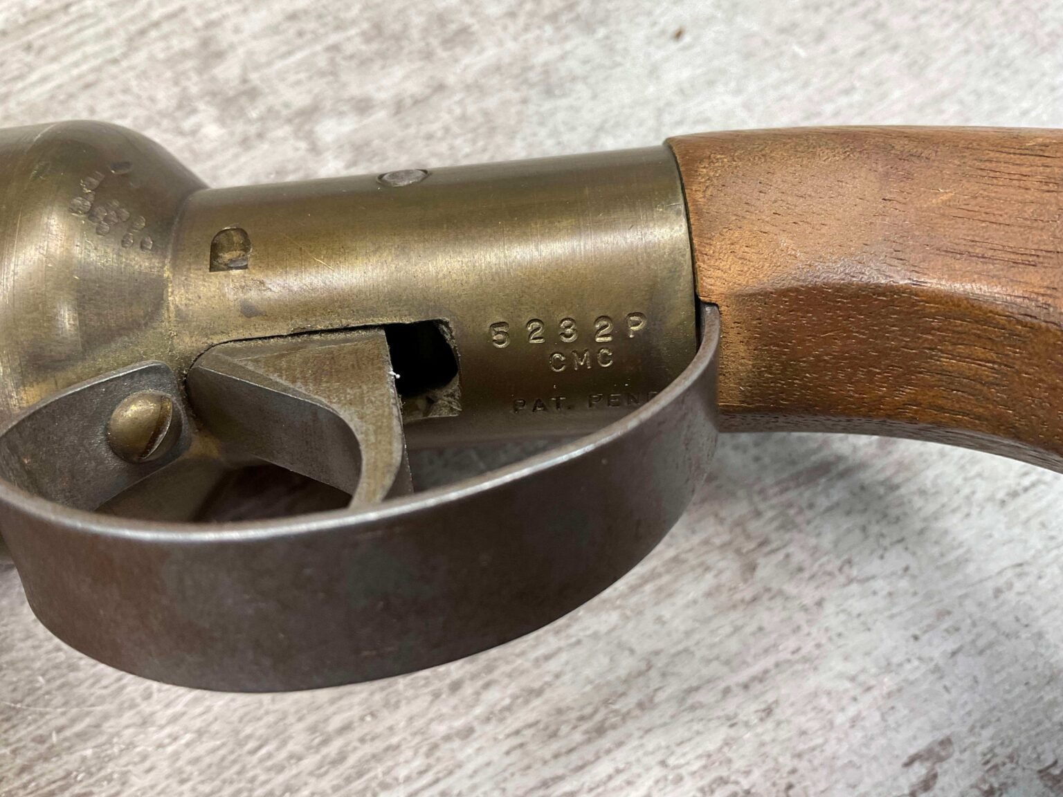 CMC 4-SHOT .36 CAL PERCUSSION PEPPERBOX REVOLVER - Checkpoint Charlie's