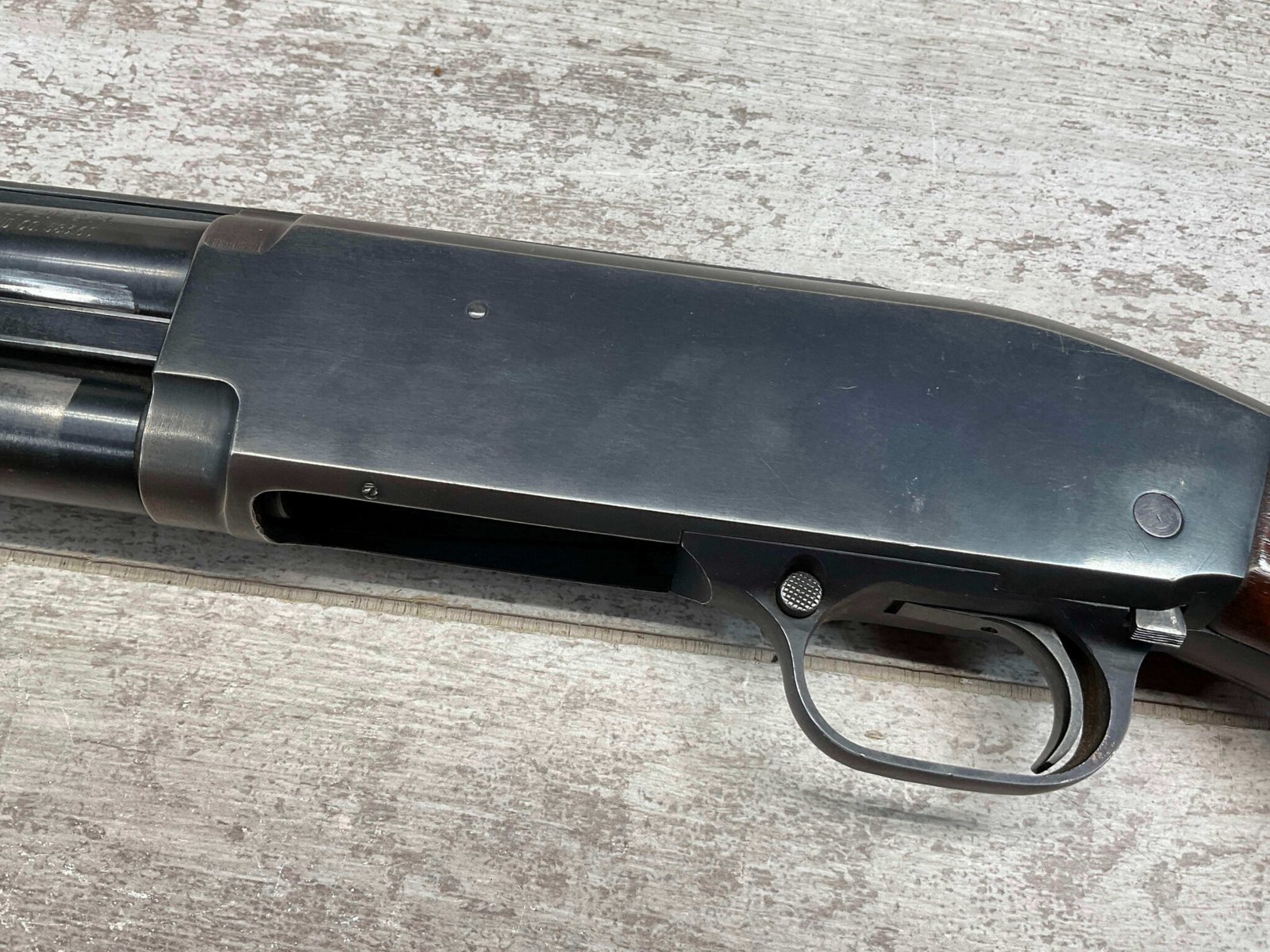 JC HIGGINS MODEL 20 12 GAUGE PUMP SHOTGUN W/POWER PACK CHOKE SYSTEM ...