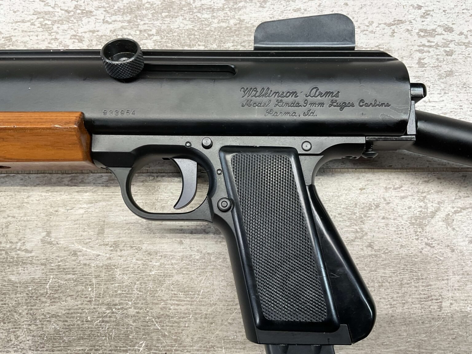 WILKINSON ARMS "LINDA" 9MM SEMI AUTO CARBINE, LIKE NEW - Checkpoint ...
