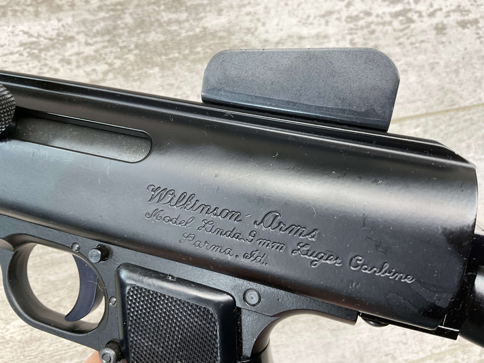 WILKINSON ARMS "LINDA" 9MM SEMI AUTO CARBINE, LIKE NEW - Checkpoint ...