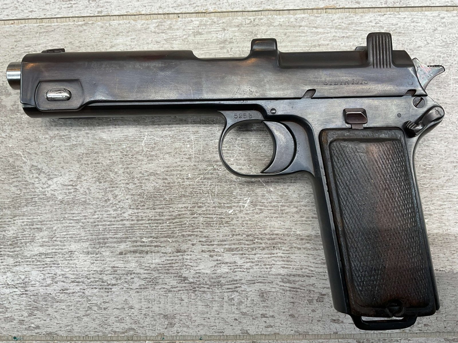 STEYR 1912 9X23mm SEMI AUTO PISTOL RIG - Checkpoint Charlie's