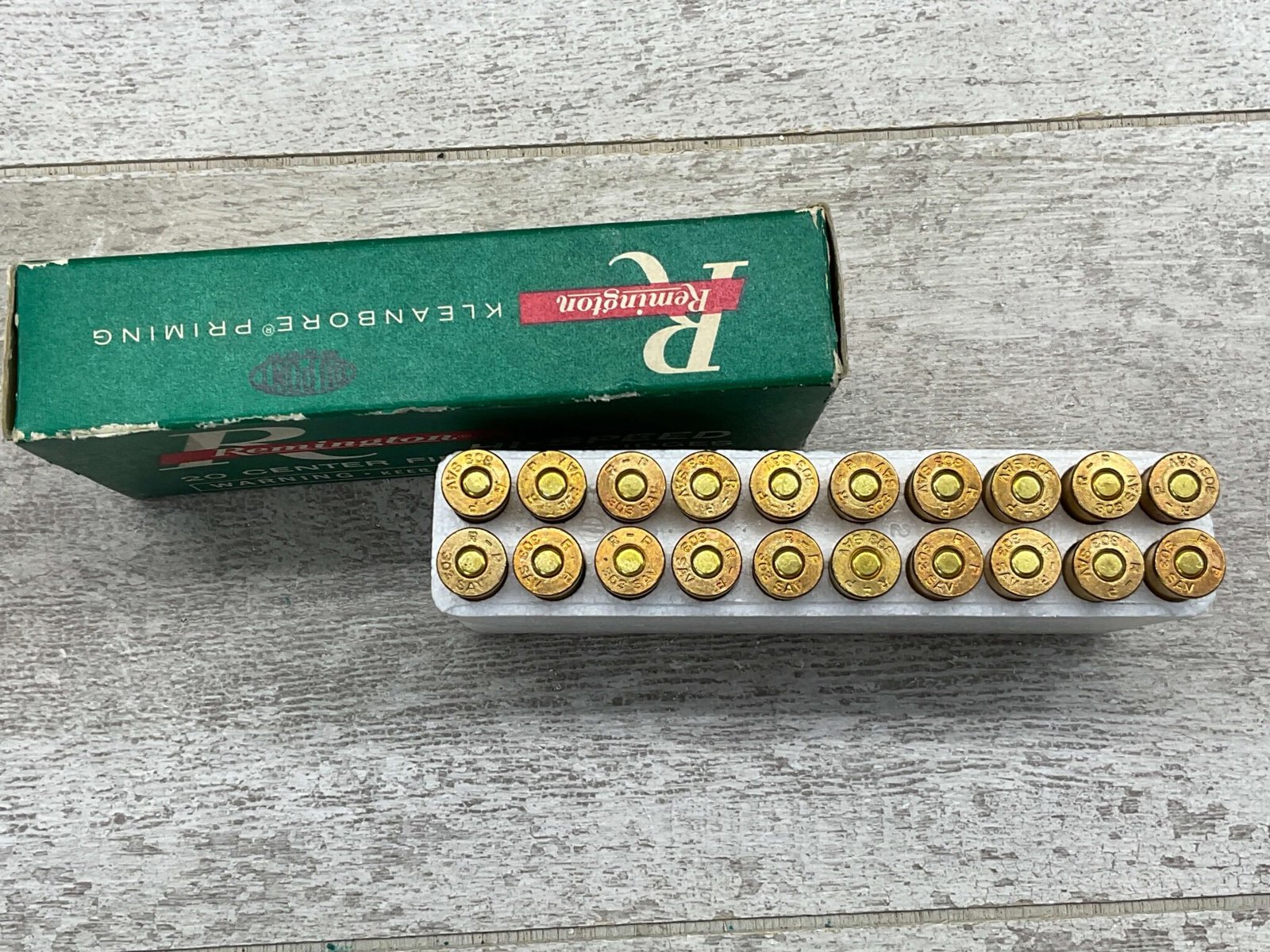 REMINGTON 303 SAVAGE 180 GRAIN SP CORE-LOKT, 20/BOX AMMO, VINTAGE ...