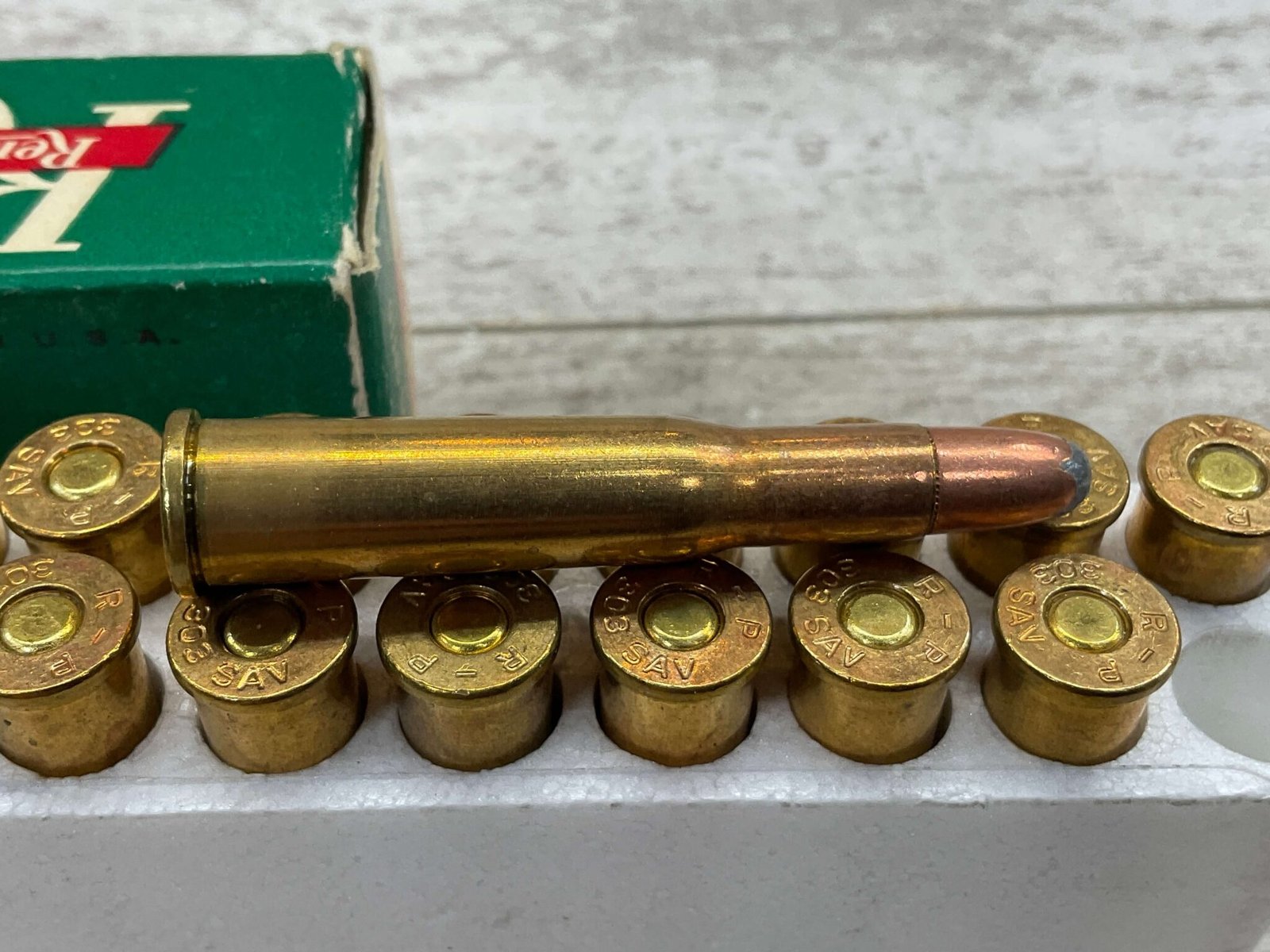REMINGTON 303 SAVAGE 180 GRAIN SP CORE-LOKT, 20/BOX AMMO, VINTAGE ...