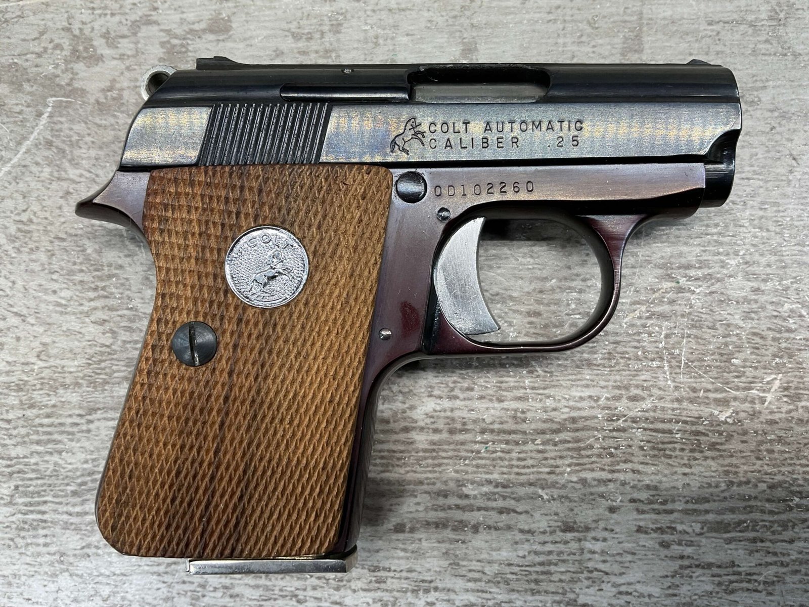 COLT JUNIOR POCKET AUTO .25 ACP PISTOL - Checkpoint Charlie's