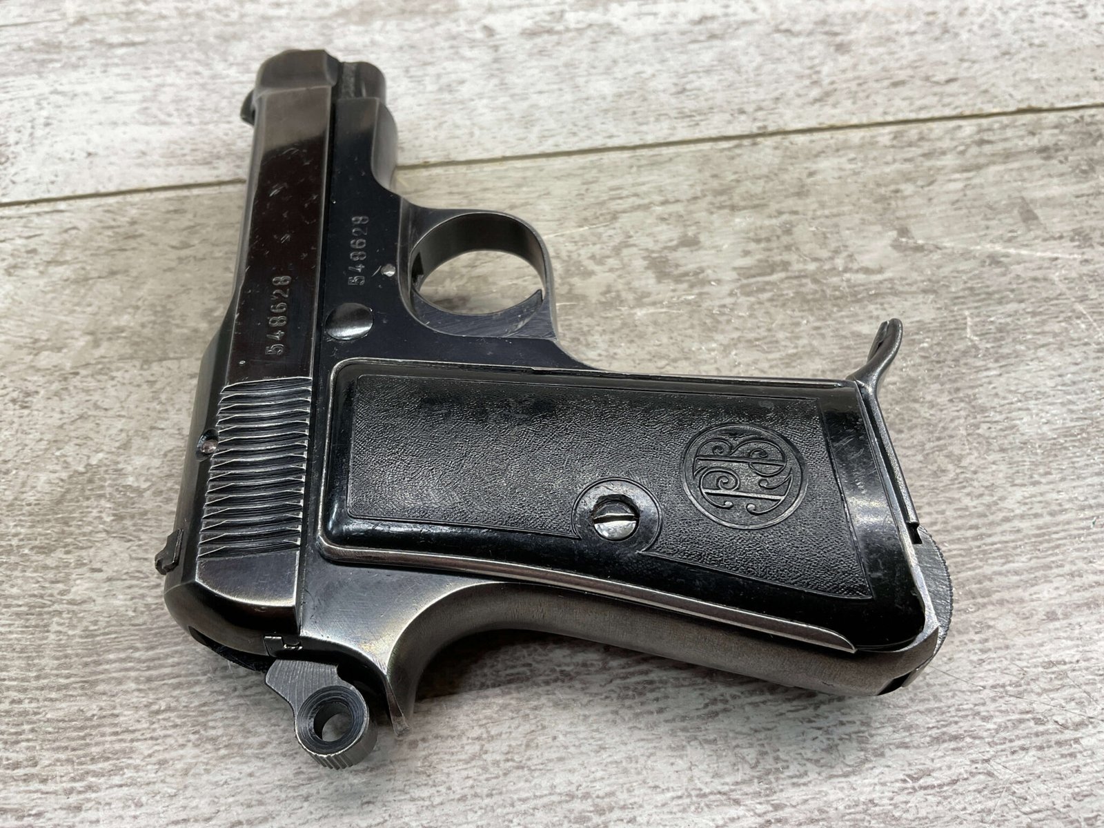 BERETTA M1935 7.65 CAL SEMI AUTO PISTOL "4UT" MARKED GERMAN ARMY ISSUED ...