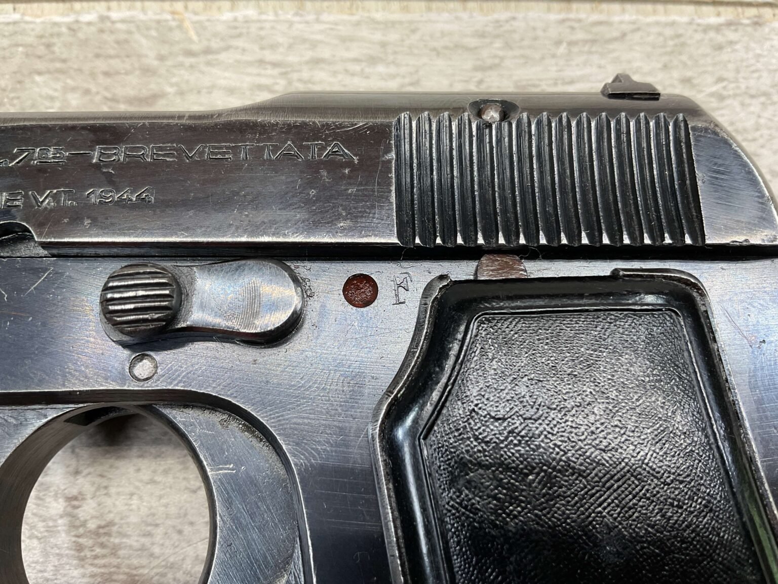 BERETTA M1935 7.65 CAL SEMI AUTO PISTOL "4UT" MARKED GERMAN ARMY ISSUED ...