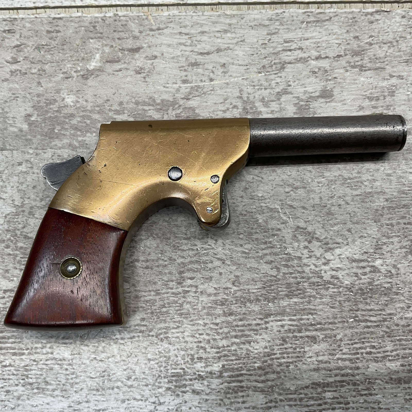 J.C. TERRY DERRINGER SINGLE SHOT POCKET PISTOL, .22 RIMFIRE ...