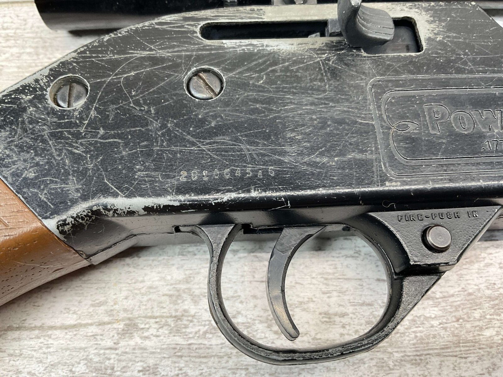 CROSMAN POWERMASTER 760 .177 CAL AIR RIFLE, VINTAGE - Checkpoint Charlie's