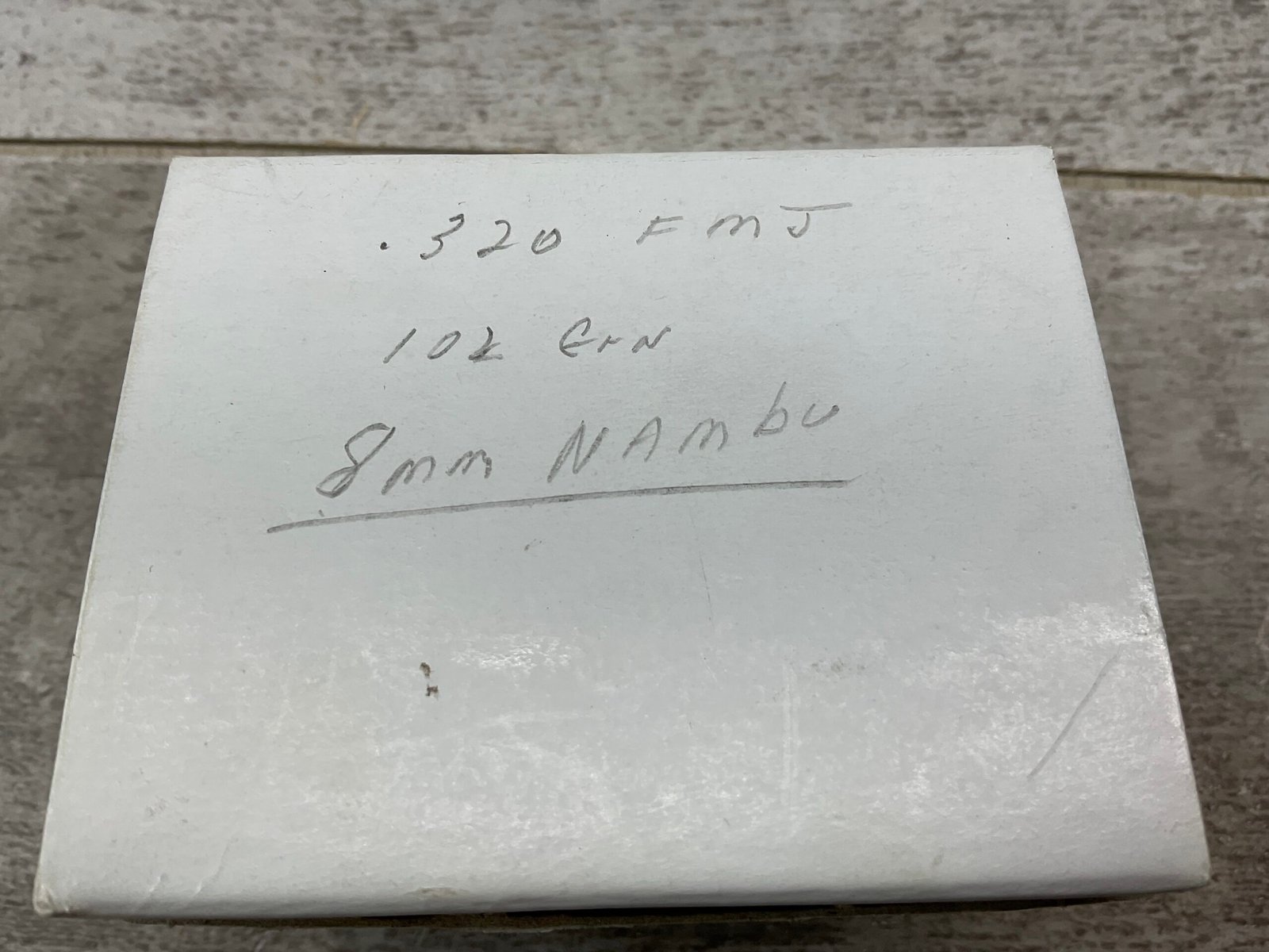 MIDWAY ARMS 8MM NAMBU AMMO LEAD BULLETS (NO BRASS), QTY 100, VINTAGE ...
