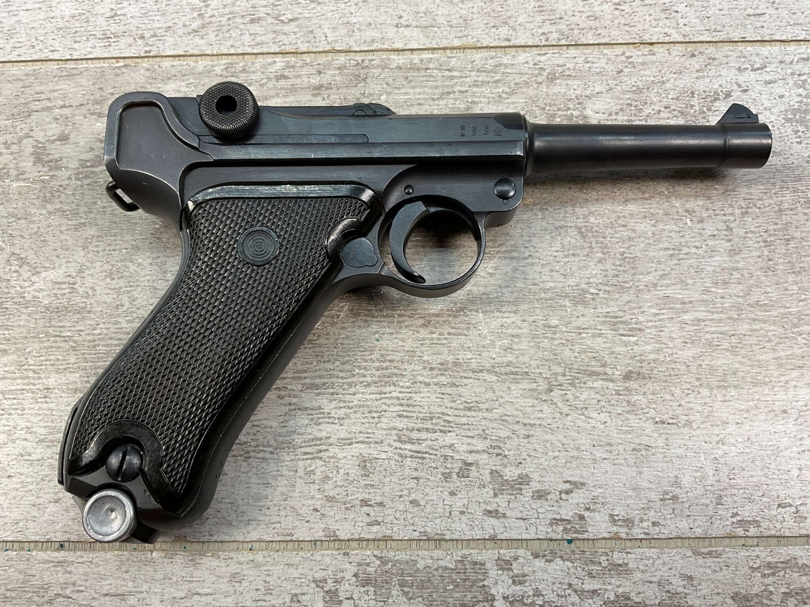 DWM LUGER P08 POLICE REWORK 9MM SEMI AUTO PISTOL - Checkpoint Charlie's