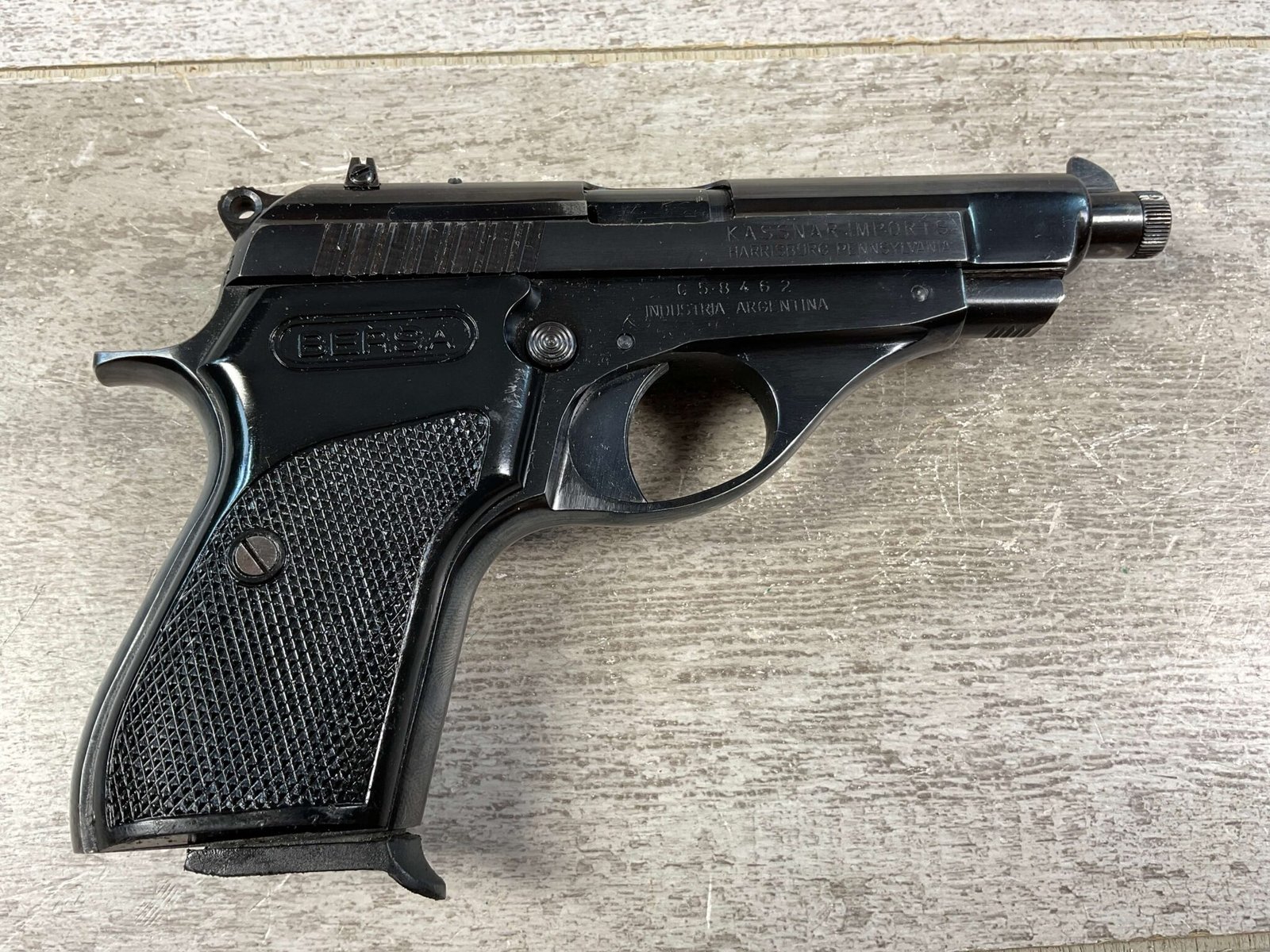 BERSA MODEL 622 .22LR SEMI AUTO PISTOL, FFL - Checkpoint Charlie's