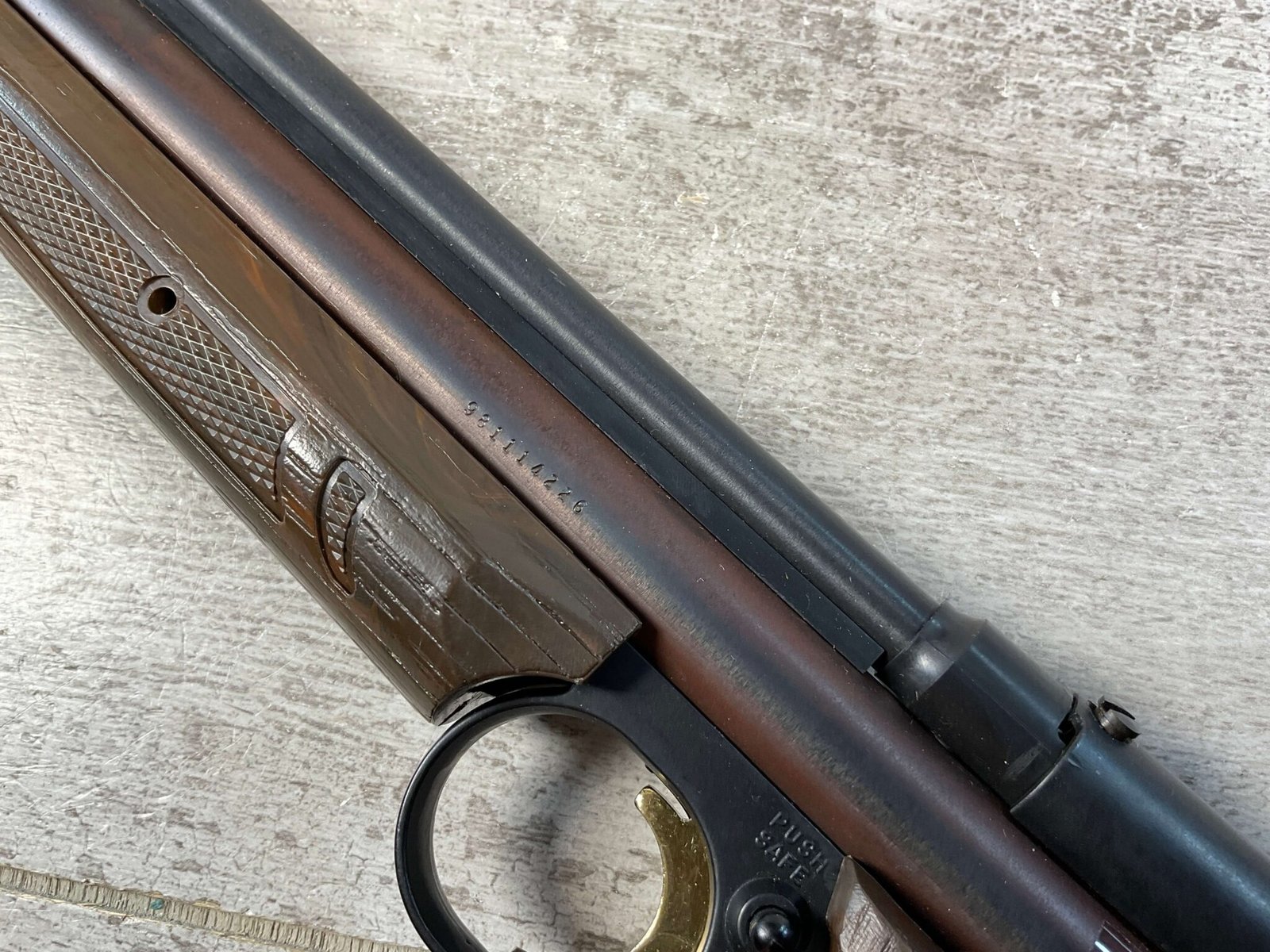 CROSMAN MODEL 1322 .22CAL PELLET PISTOL, VINTAGE IN BOX - Checkpoint ...