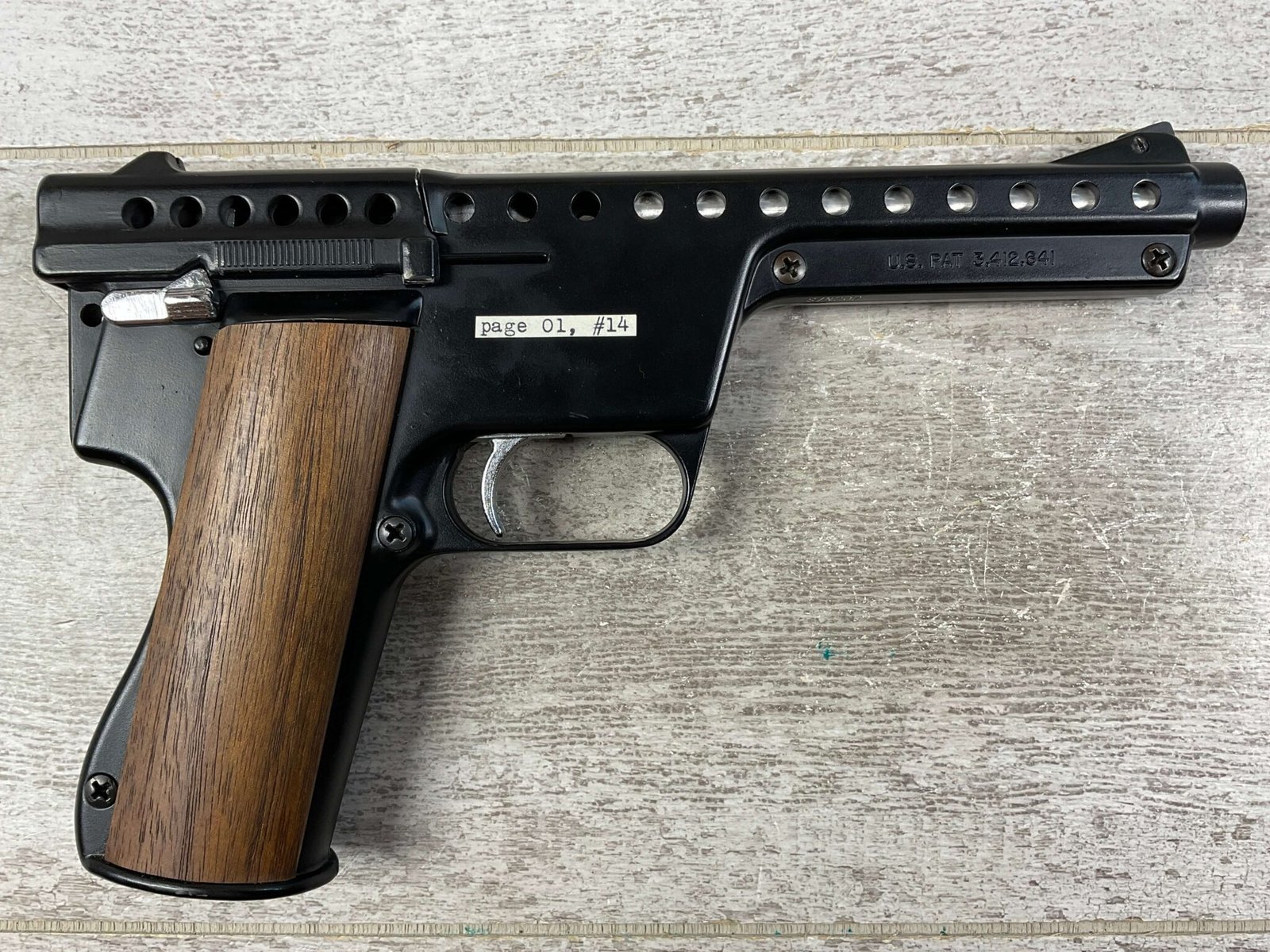 GYROJET MARK II MOD C 12MM SEMI AUTO ROCKET PISTOL, VERY RARE & FROM ...