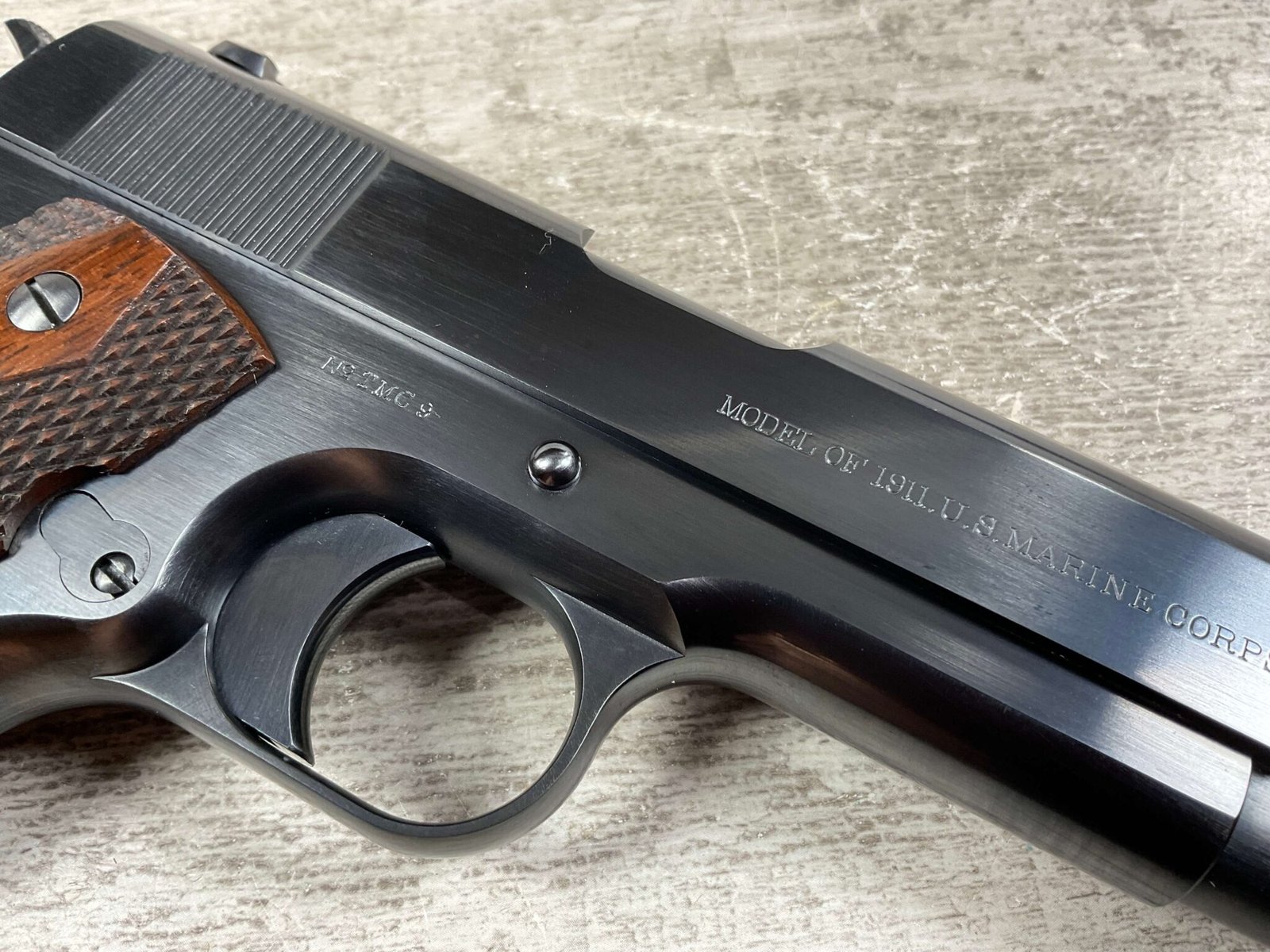 TURNBULL RESTORATION MODEL OF 1911 U.S. MARINE CORPS 45 AUTO SEMI AUTO ...