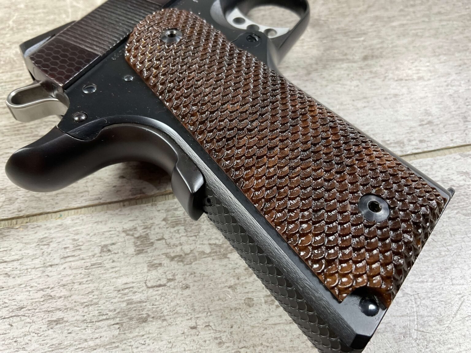 COLT / KASE REEDER CUSTOM COMBAT COMMANDER "BLACK MAMBA" 45ACP SEMI ...