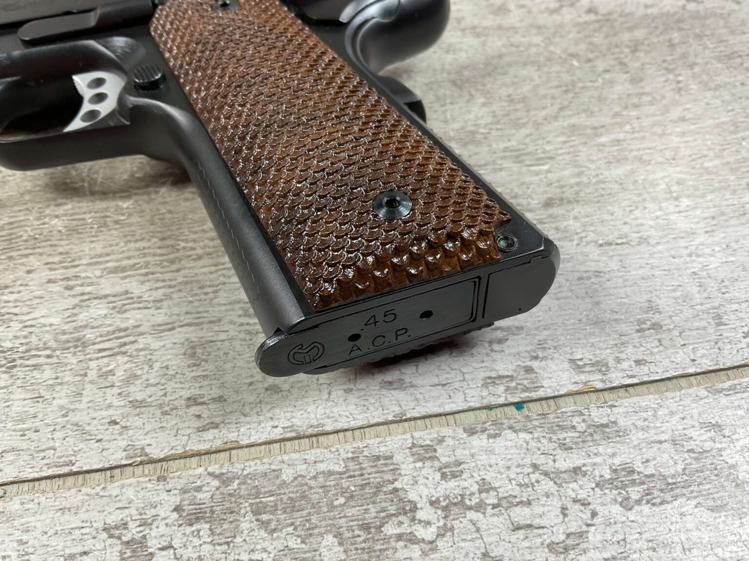 COLT / KASE REEDER CUSTOM COMBAT COMMANDER "BLACK MAMBA" 45ACP SEMI ...