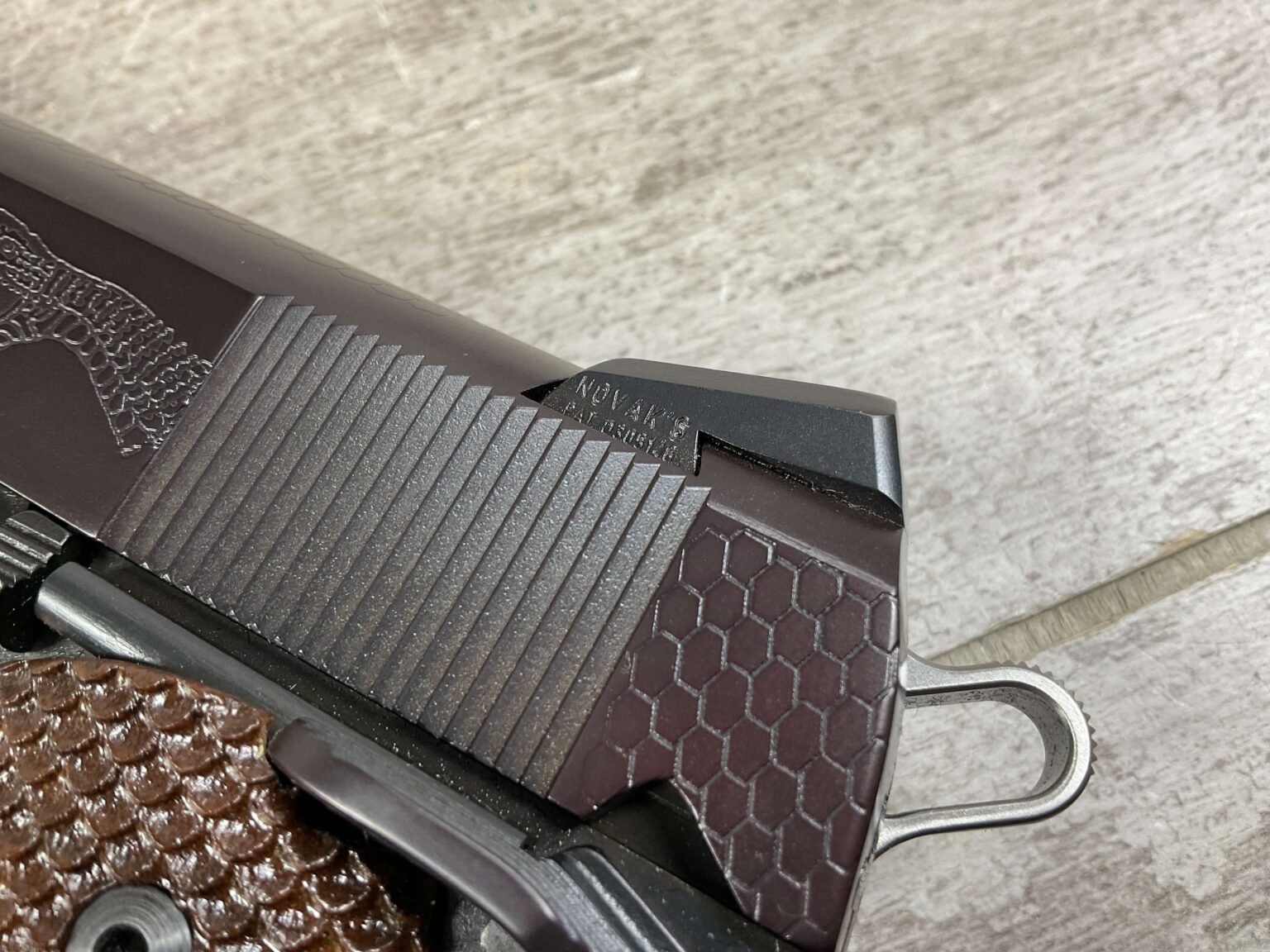 COLT / KASE REEDER CUSTOM COMBAT COMMANDER "BLACK MAMBA" 45ACP SEMI ...