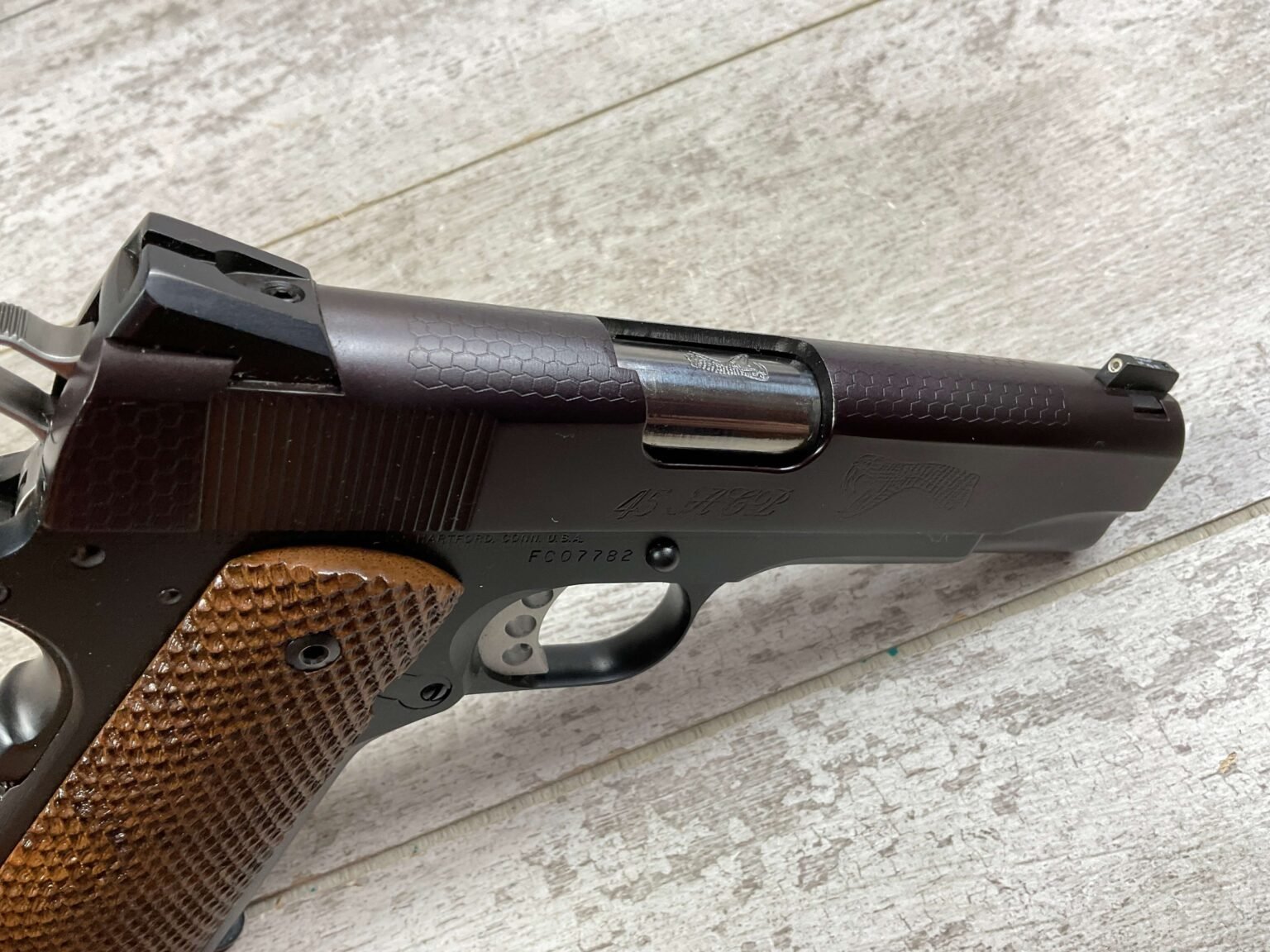 COLT / KASE REEDER CUSTOM COMBAT COMMANDER "BLACK MAMBA" 45ACP SEMI ...