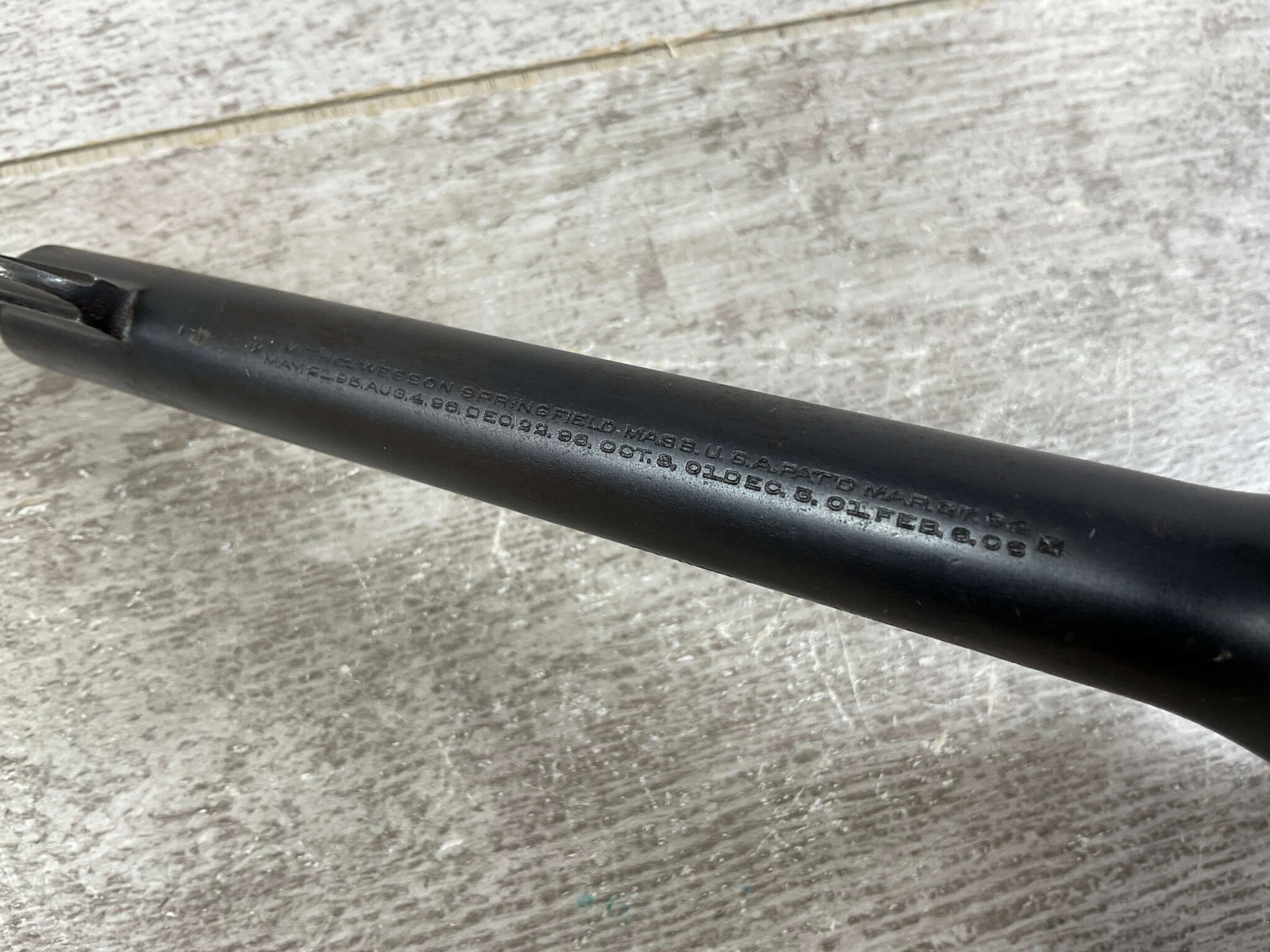 SMITH & WESSON S&W 2ND MODEL HAND EJECTOR BRITISH LEND LEASE .45LC ...