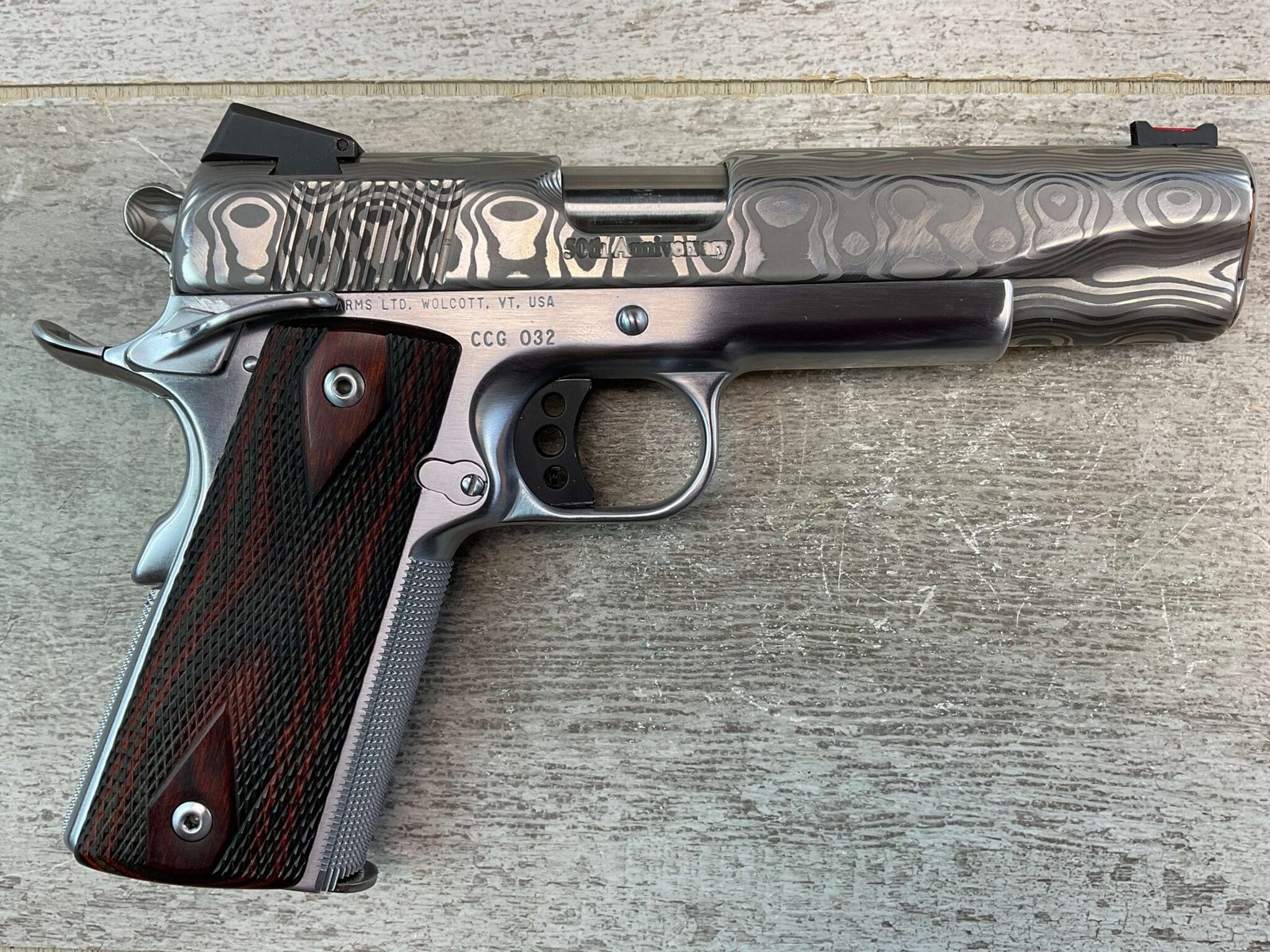 CLARK CUSTOM 50TH ANNIVERSARY MILLENNIUM MELTDOWN .45ACP SEMI AUTO ...