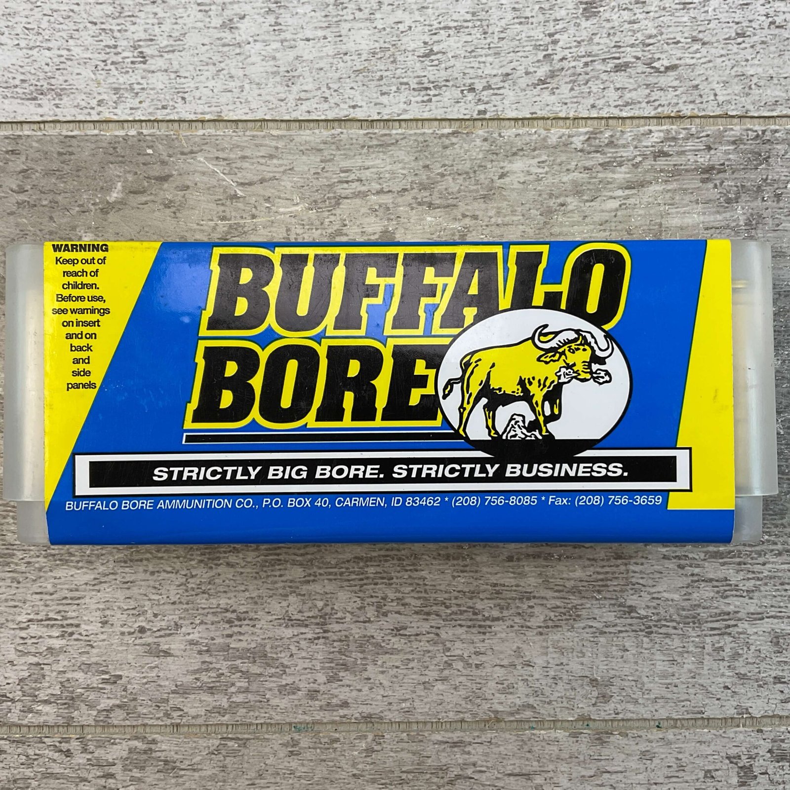 BUFFALO BORE HEAVY .450 MARLIN, 405 GR. JFN AMMO, UNOPENED BOX (QTY 20 ...