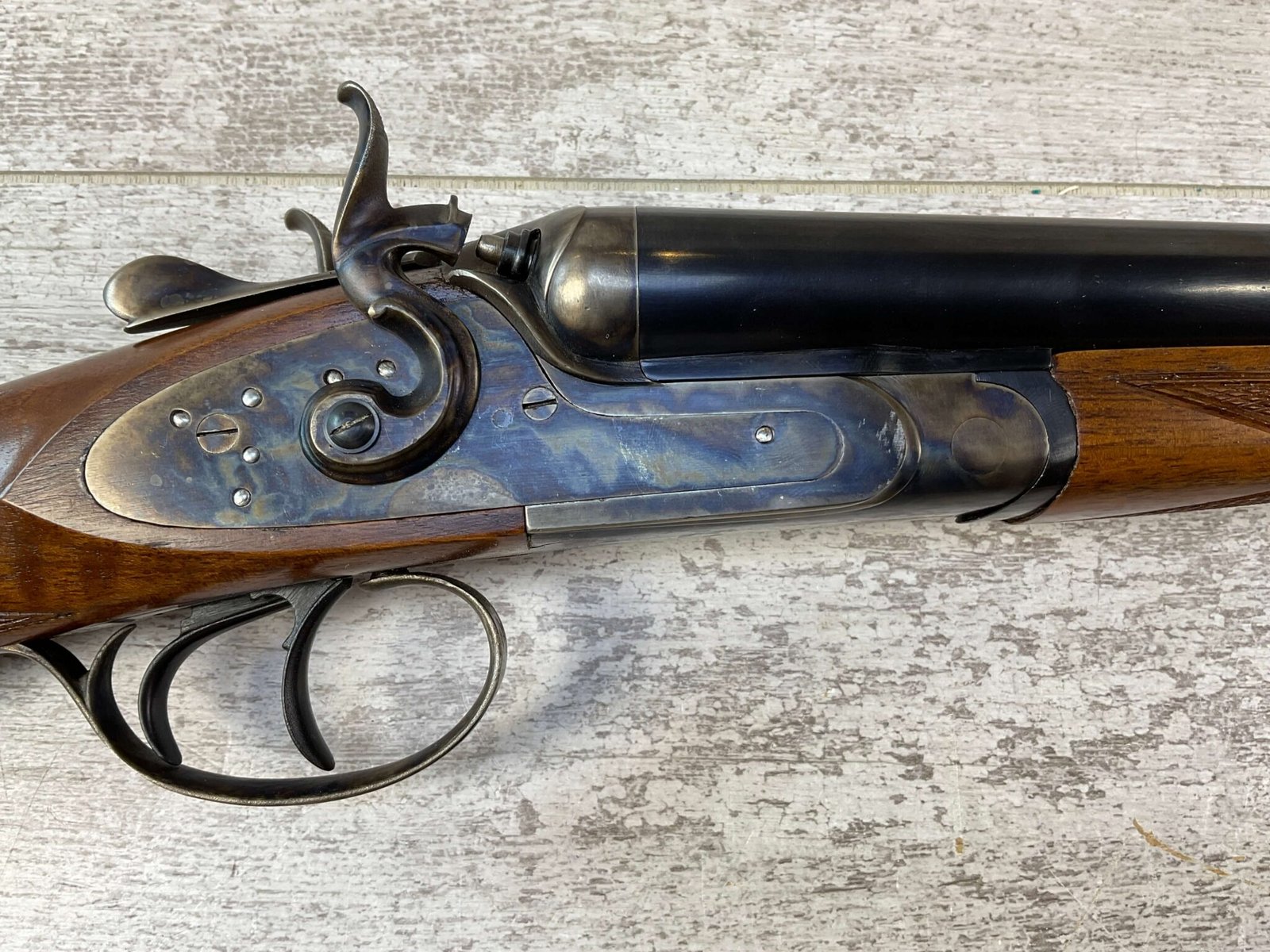 DIXIE GUN WORKS 45-70 SXS DOUBLE BARREL RIFLE, JAMES EARL JONES ...