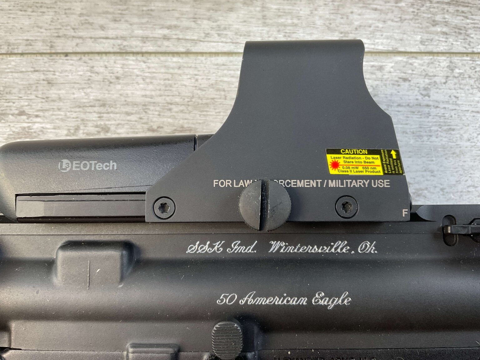 ALEXANDER ARMS AAR-15 50AE RIFLE, JAMES EARL JONES "FAVORITES ...