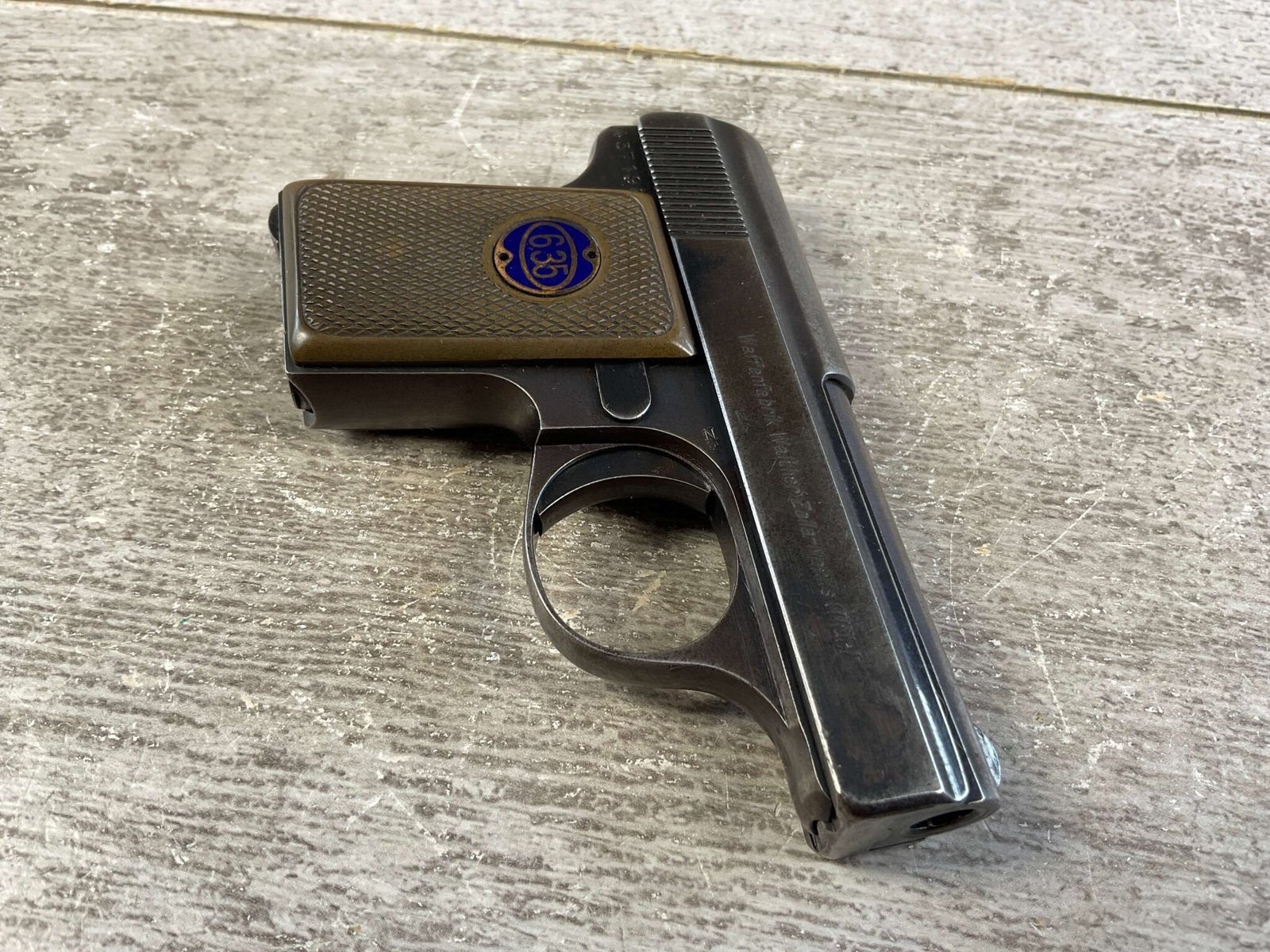 WALTHER MODEL 9 .25ACP POCKET PISTOL - Checkpoint Charlie's