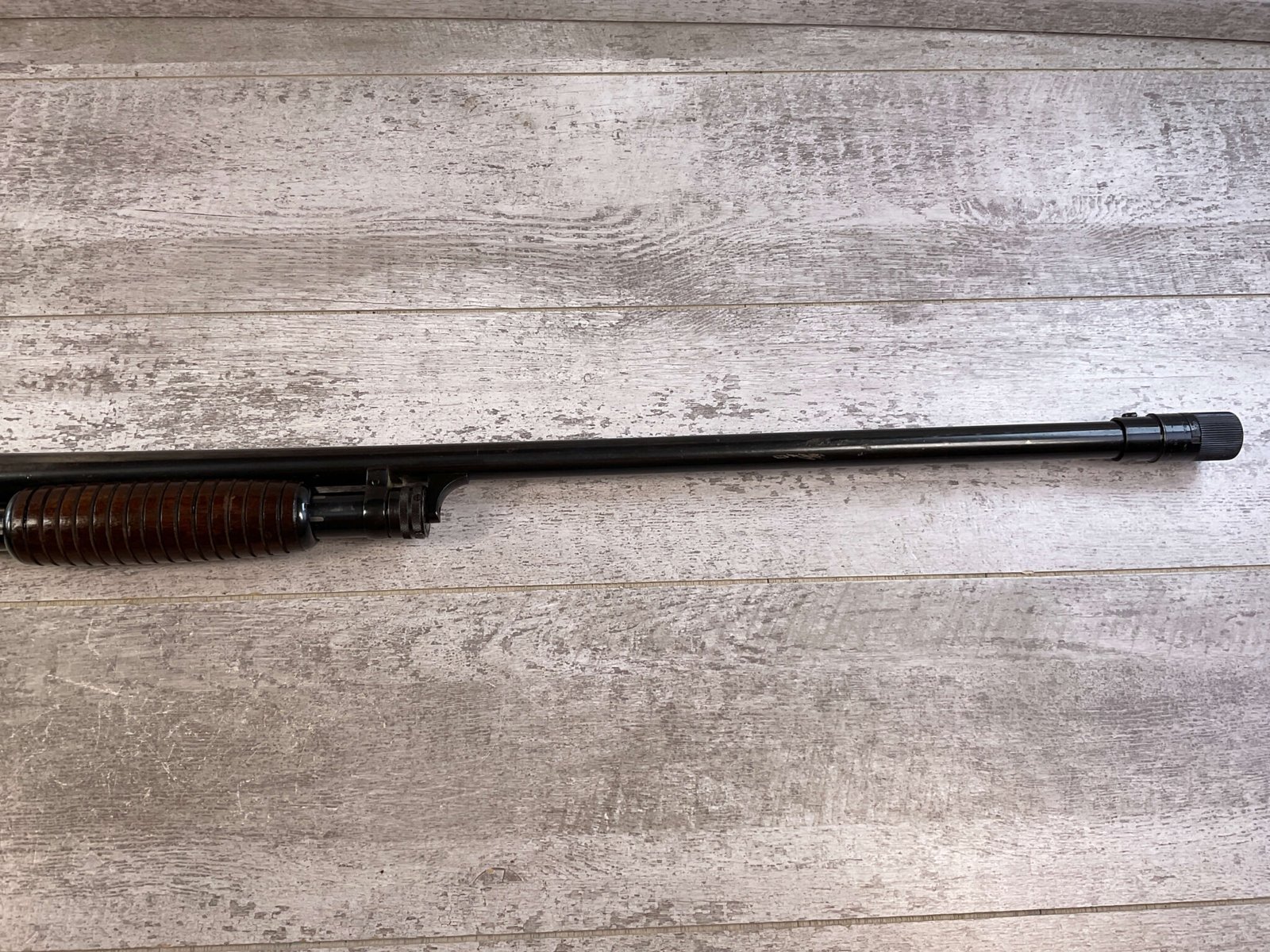 ITHACA MODEL 37 12GA PUMP ACTION SHOTGUN - Checkpoint Charlie's